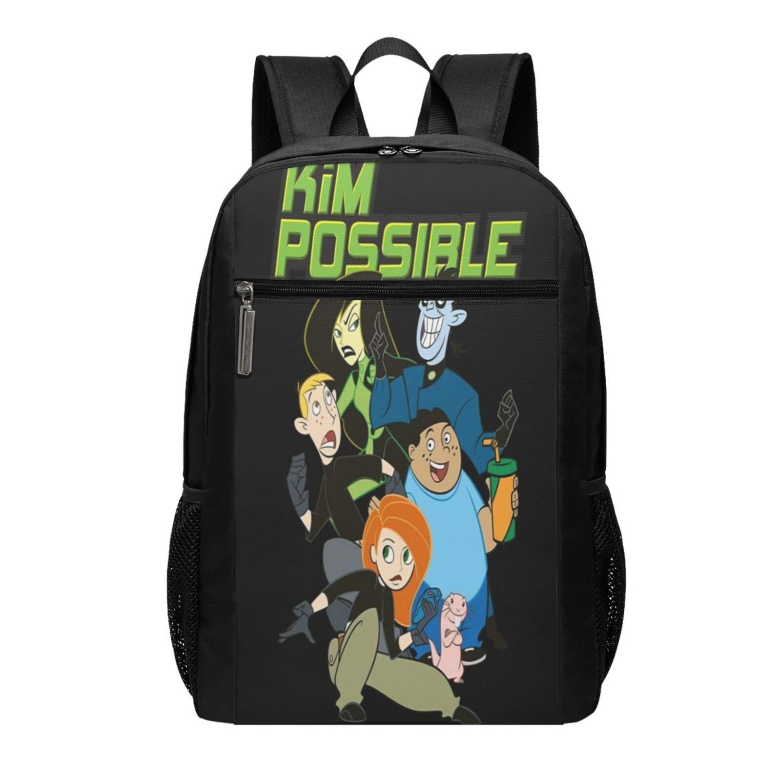 Unisex Kim Possible Anime Game Backpack 3d Printed Backpacks Travel ...