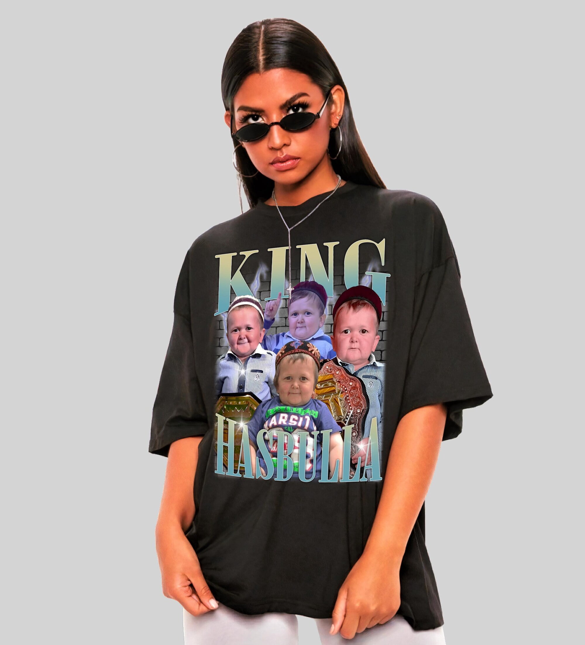 Unisex King Hasbulla Shirt-Hasbulla TshirtHasbulla CrewneckHasbulla ...