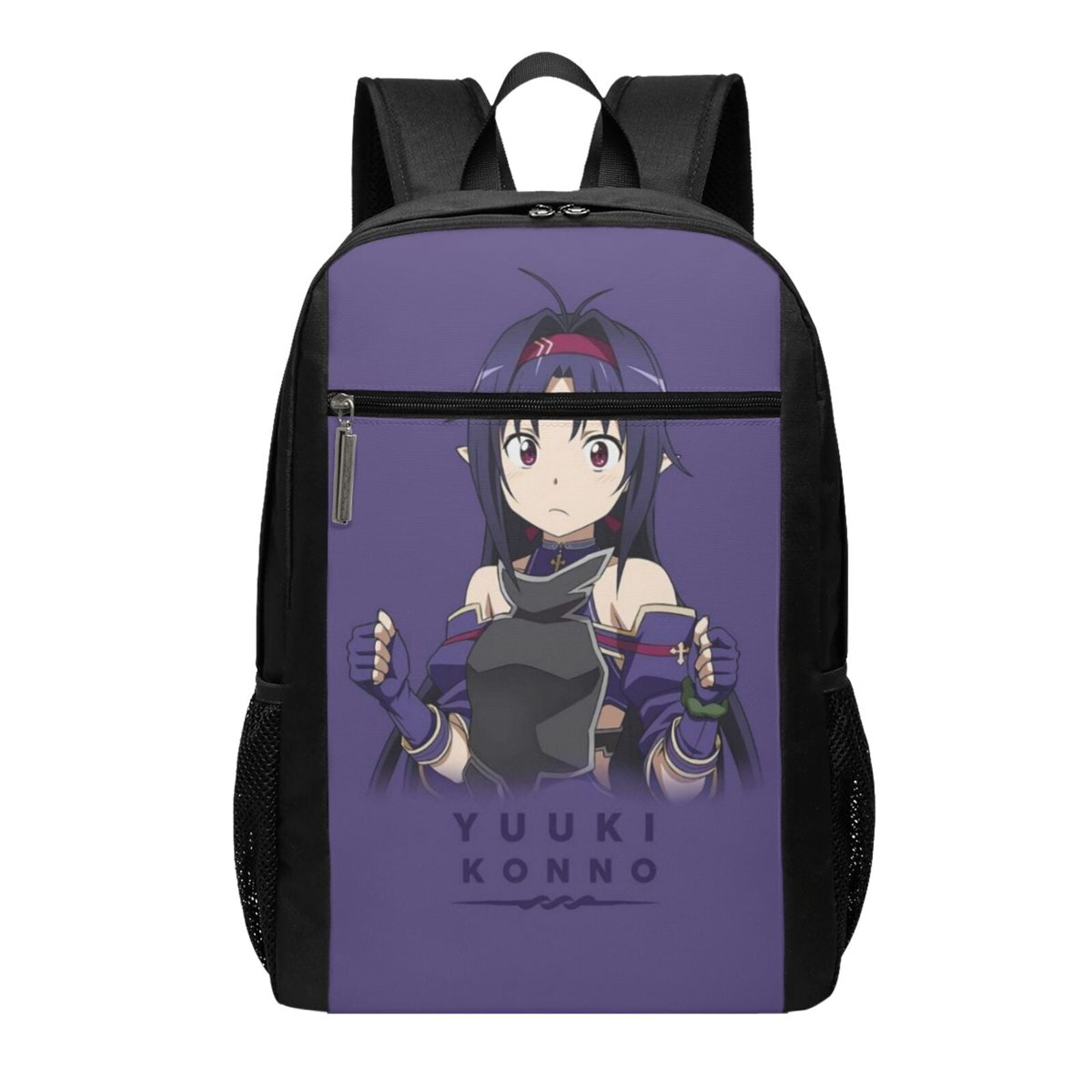 Unisex Konno Yuuki Anime Game Backpack 3D Printed Backpacks Travel ...