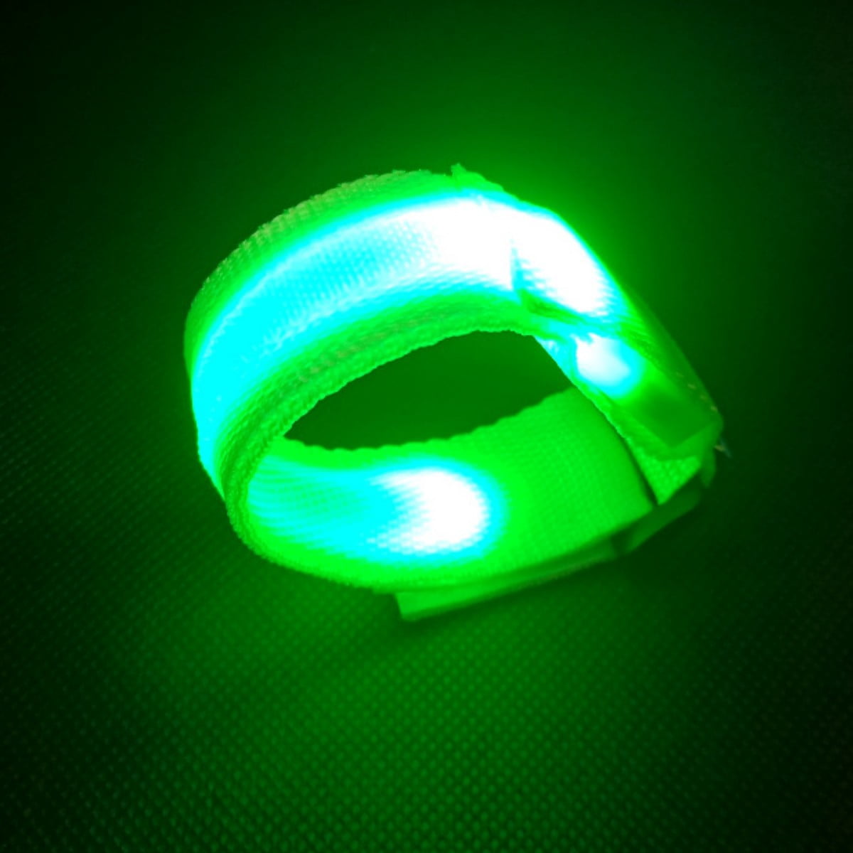 Unisex LED Light Up Wristband for Running, Glow In The Dark 3 Mode ...