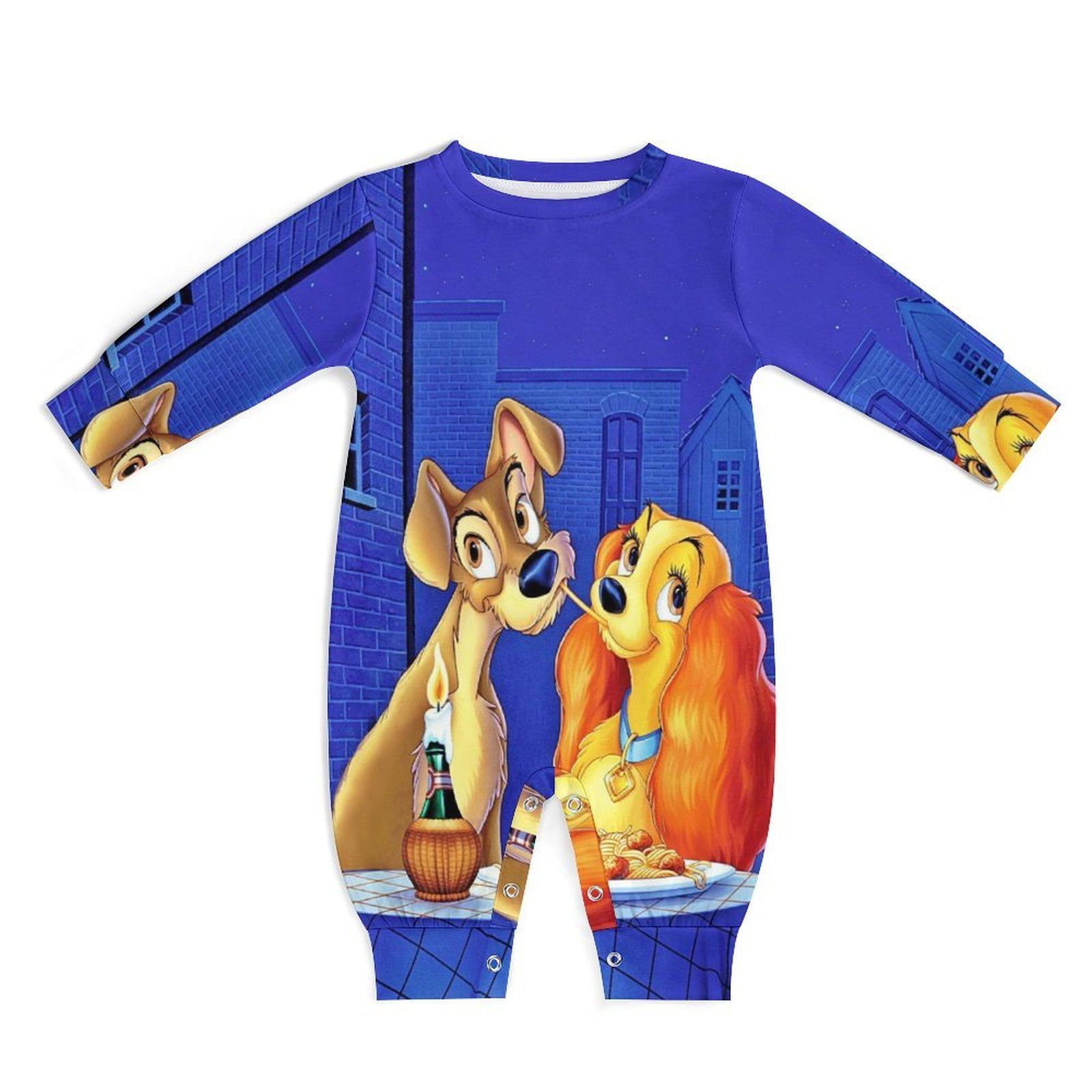 Unisex Long Sleeve Lovely Dog The Tr-,aM Bodysuits Multi-size Long ...