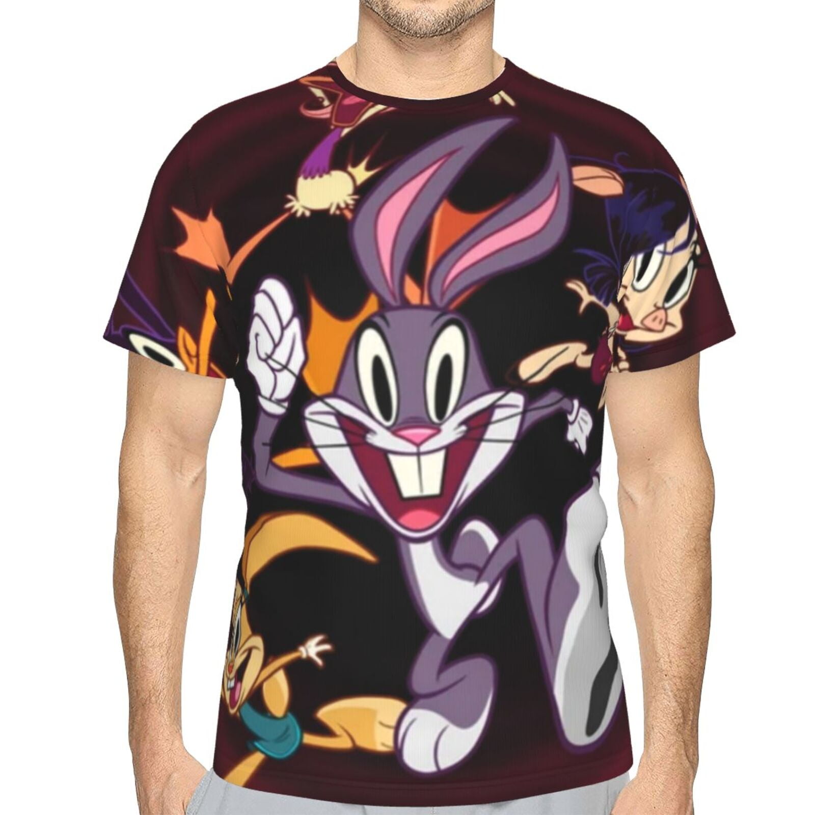 Unisex Looney Tunes Cartoons 3d Graphic Print Shirts For Mens Womens ...
