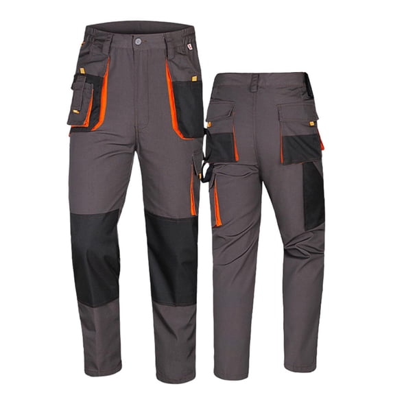 Unisex Loose Reinforced Cargo Pants with Three Large Pockets, Made of ...