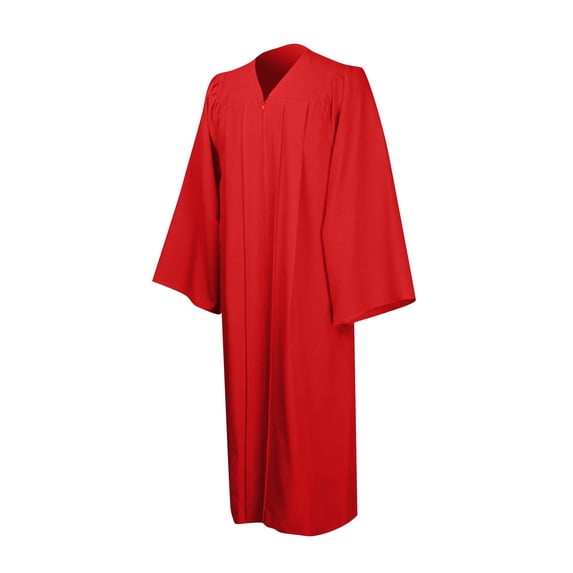 Unisex Matte Choir Robe for Church Baptism Officiant Confirmation ...
