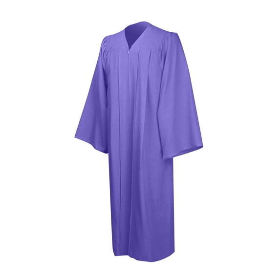 Unisex Matte Choir Robe for Church Baptism Officiant Confirmation ...