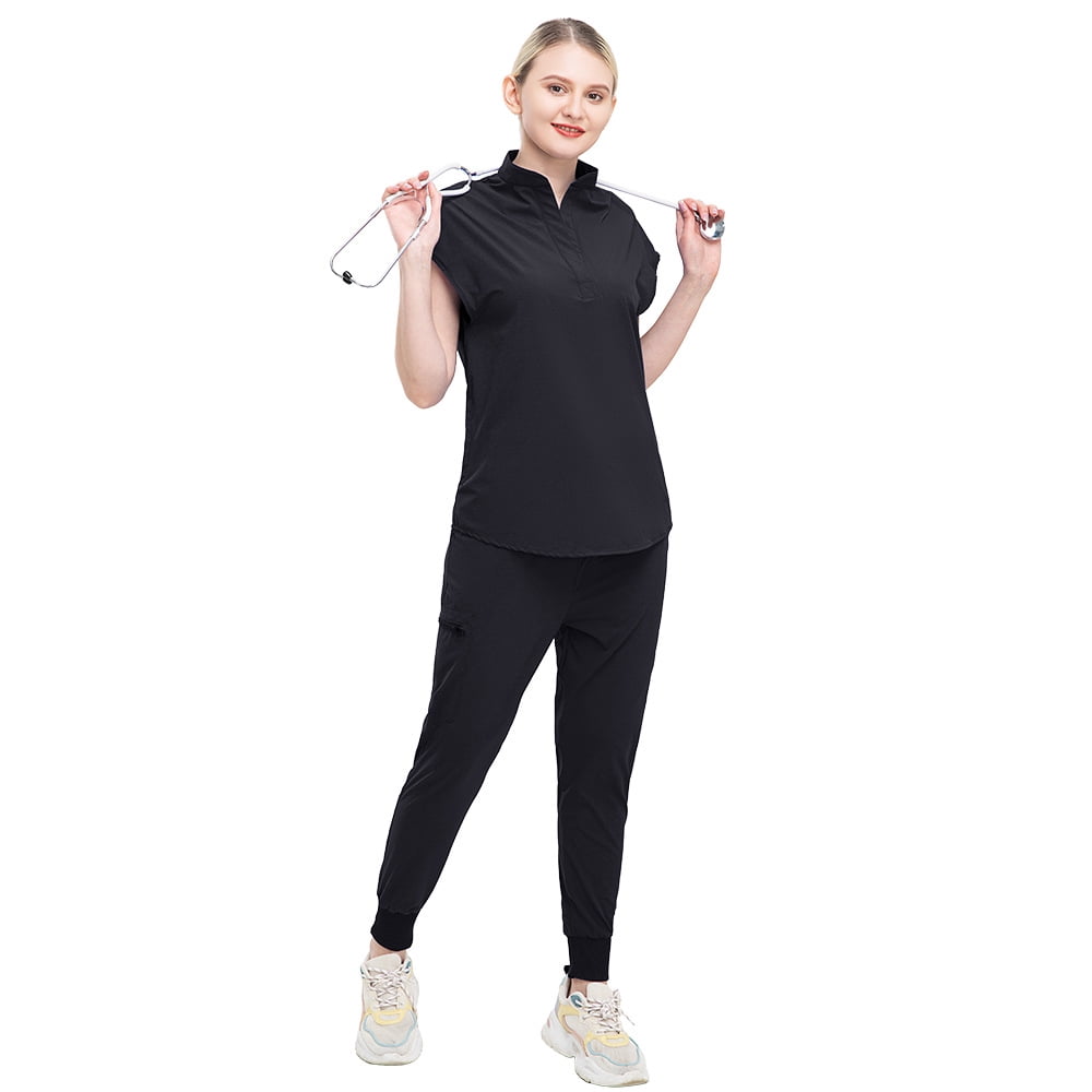 Unisex Medical Nursing Uniforms Set Doctor Surgical Work Uniform for ...