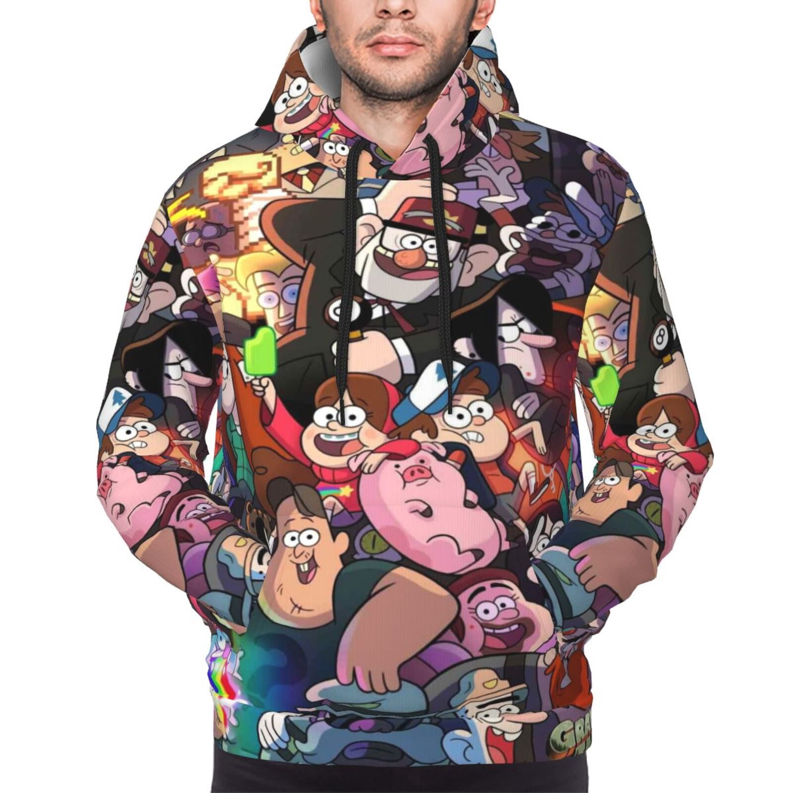 Unisex Men'S And Women'S Gravity Fall Hoodies 3d Fashion Digital Print ...