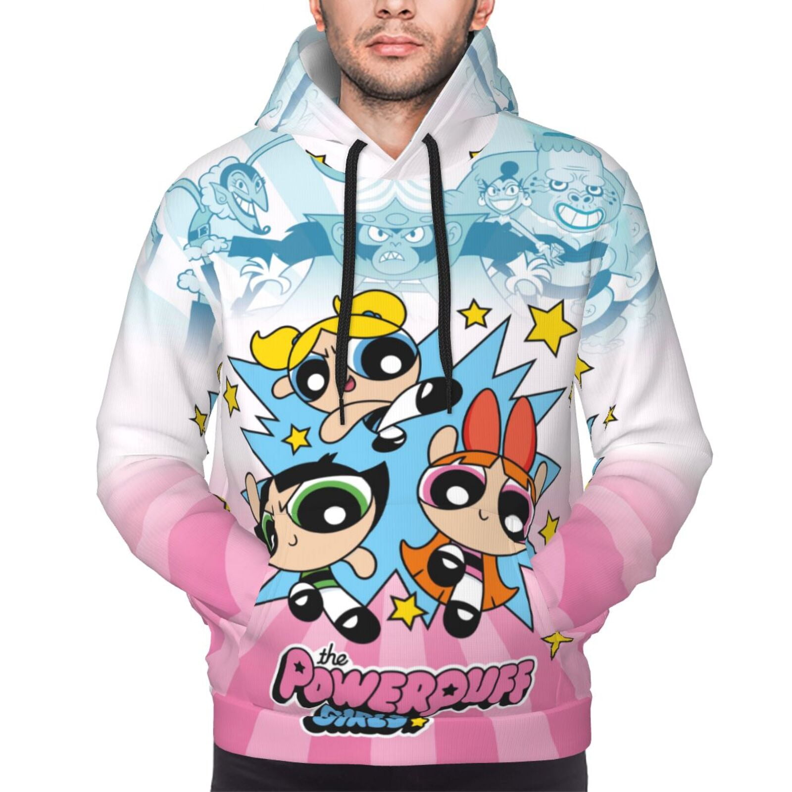 Unisex Men'S And Women'S Powerpuff Girls Hoodies 3d Fashion Digital ...