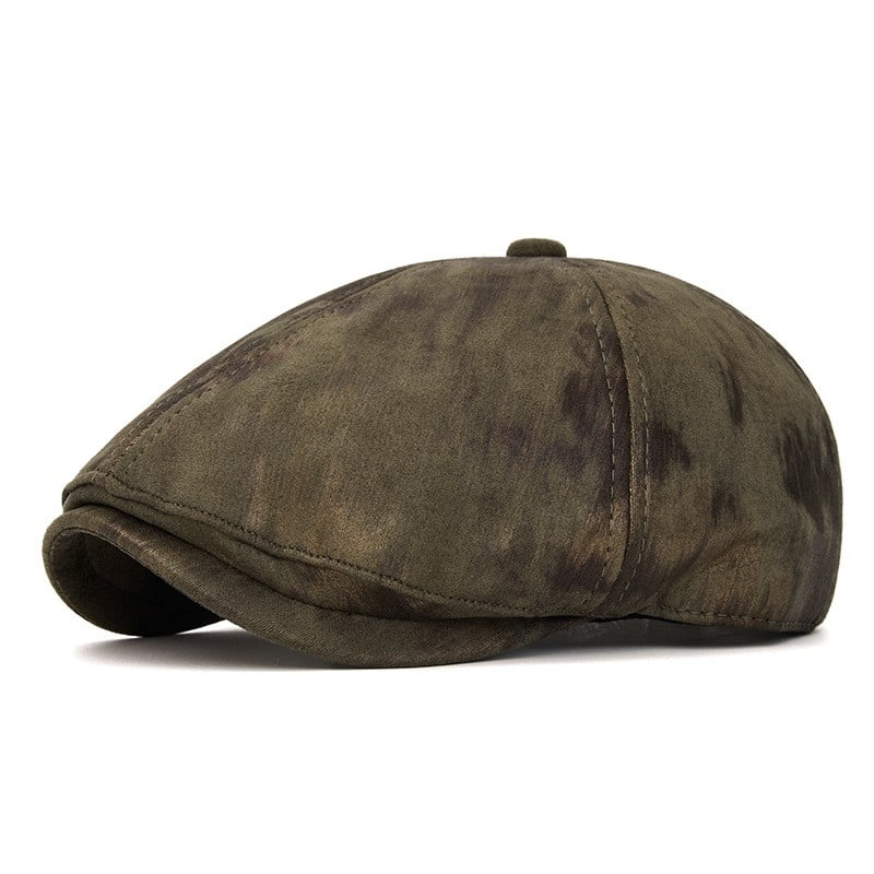 Unisex Men Women Newsboy Duckbill Octagonal Hat Painter Adjustable ...