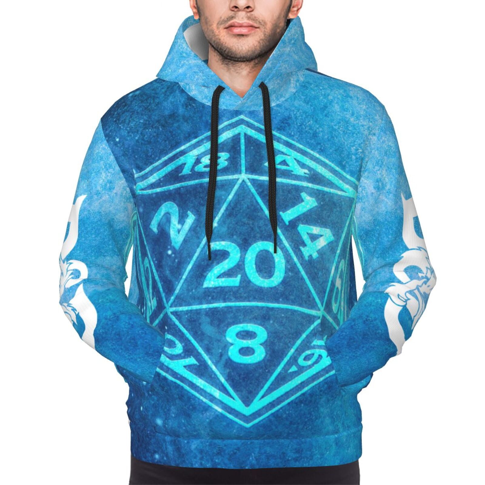 Unisex Men's and Women's DND Dungeons And Dragons Hoodies 3D Fashion ...