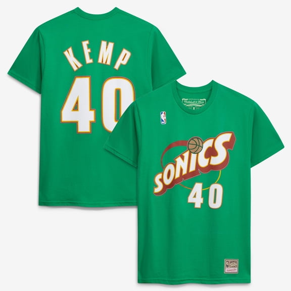 Men's Mitchell & Ness Gary Payton Green Seattle SuperSonics Hardwood ...
