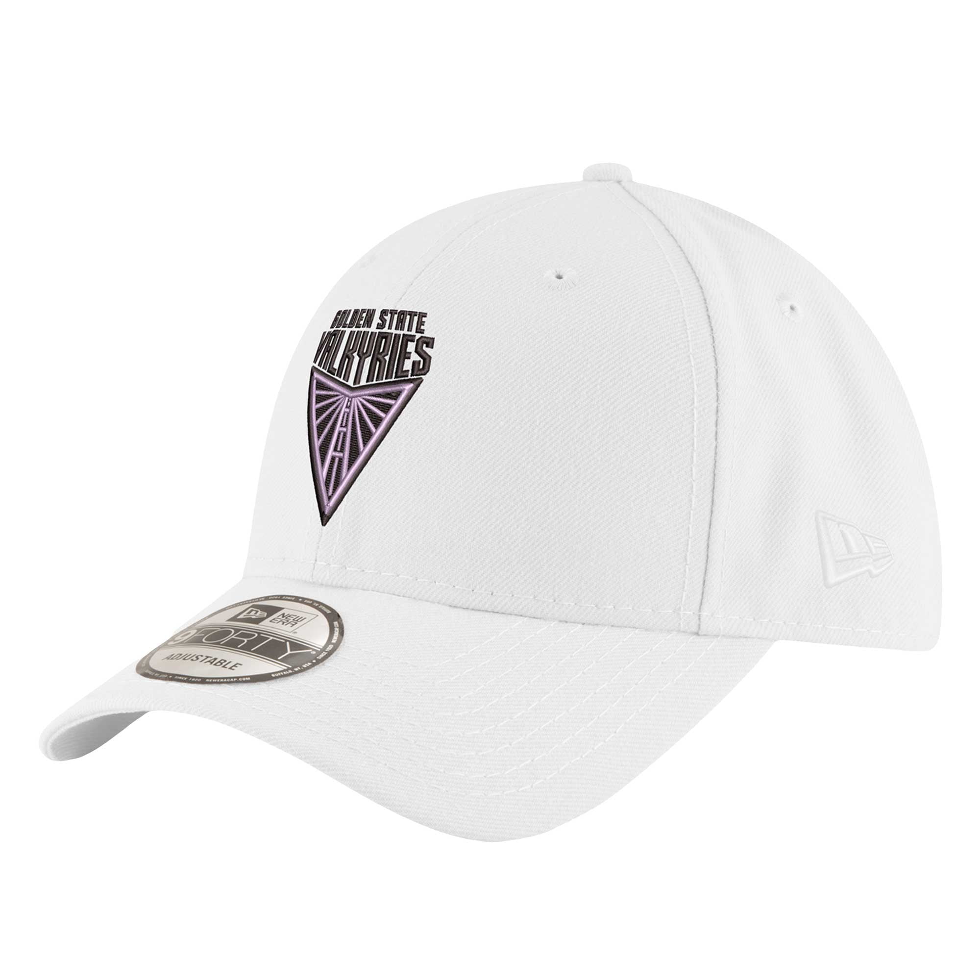 Unisex New Era Celestial White Golden State Valkyries Logo 9FORTY ...