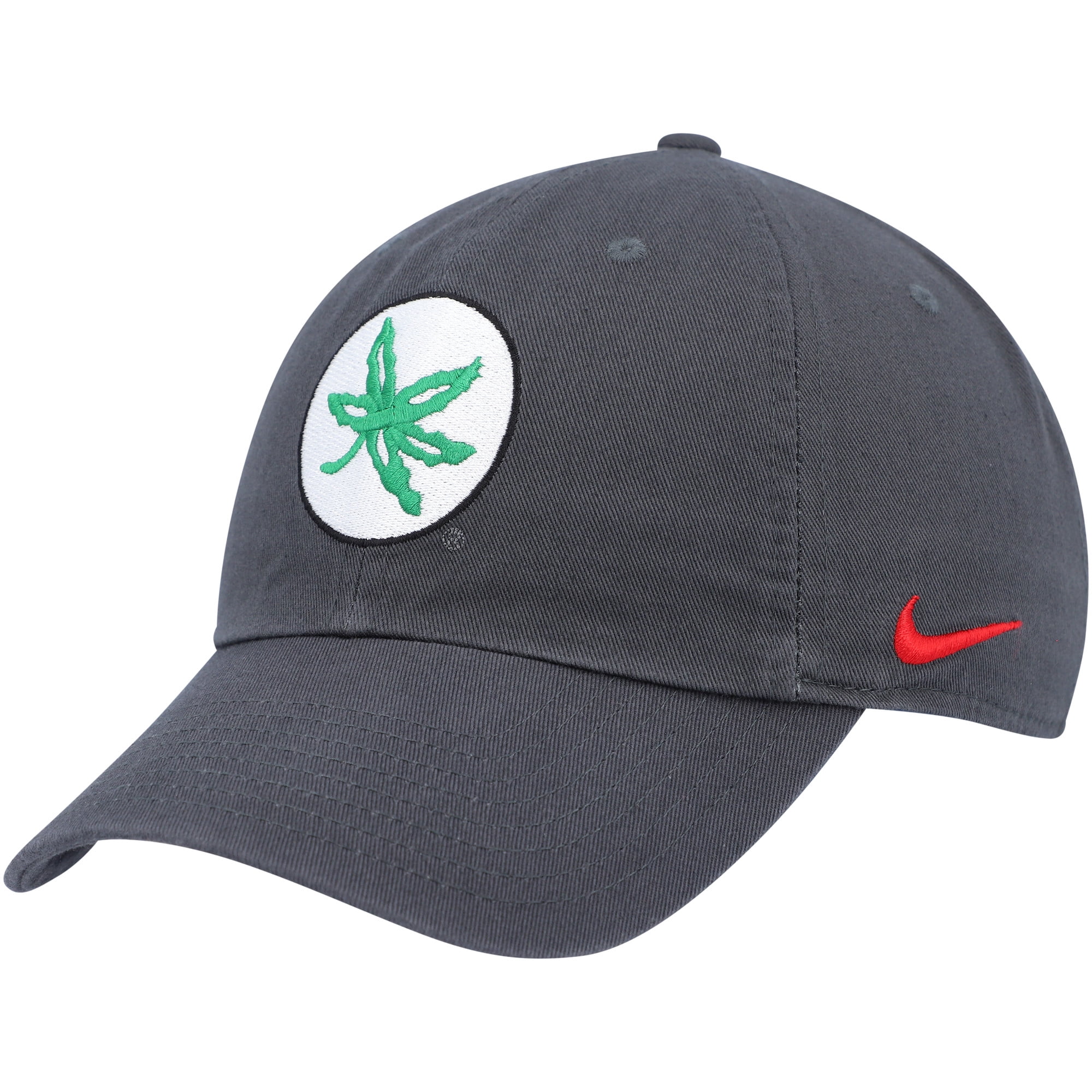 Nike Unisex Ohio State Buckeyes Heritage86 Adjustable Hat, Charcoal ...