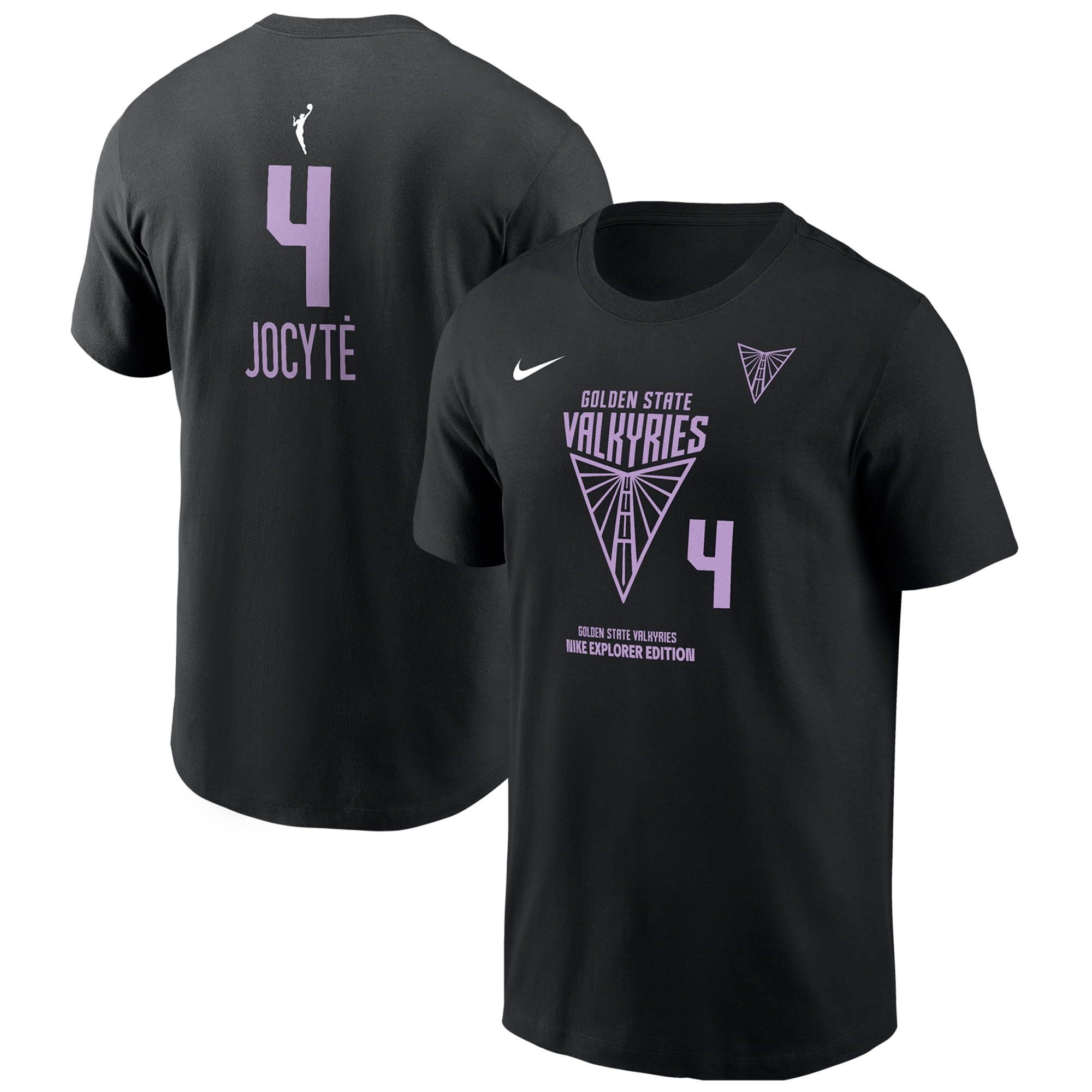 Unisex Nike Just- Jocyt- Black Golden State Valkyries Name & Number T ...