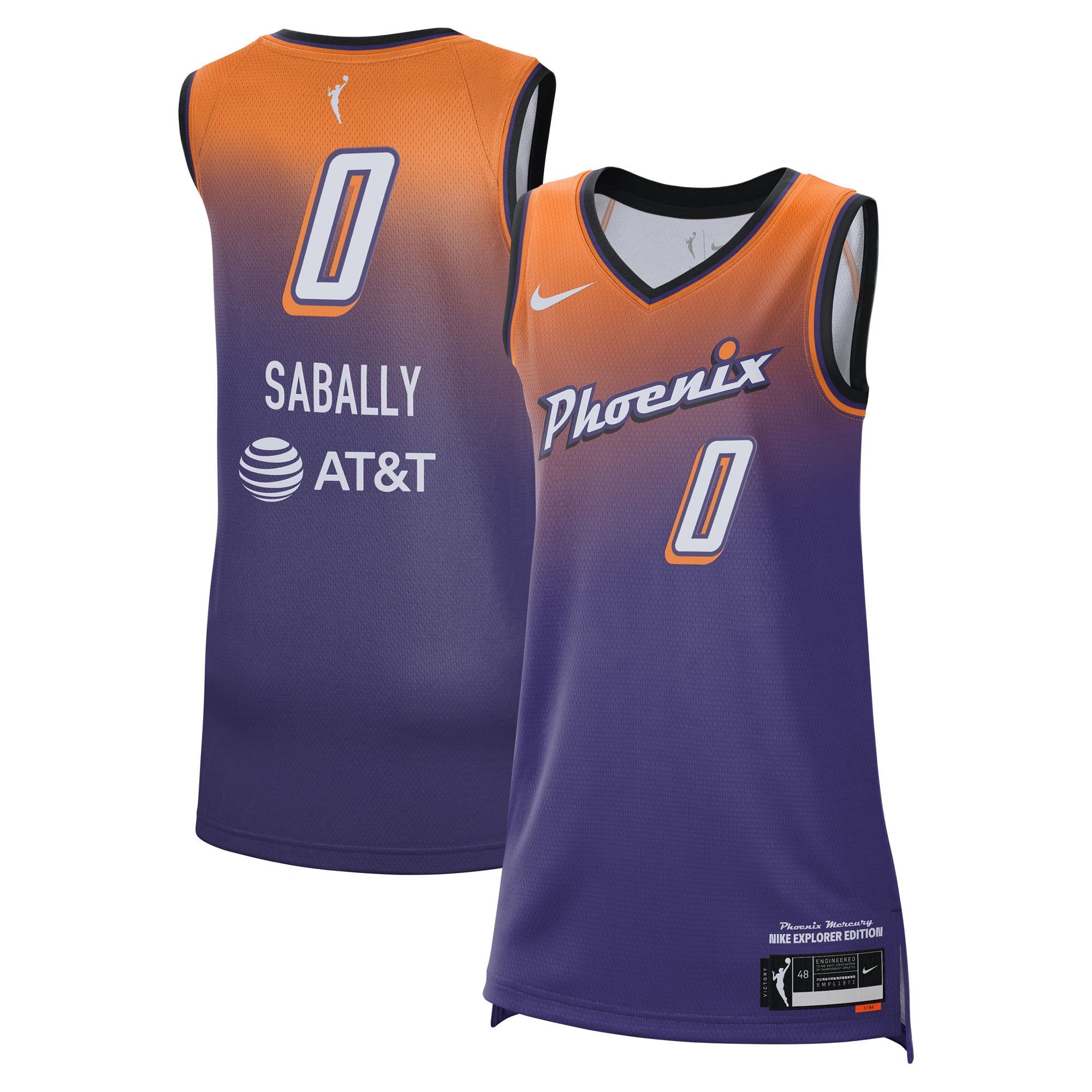 Unisex Nike Satou Sabally-Purple Phoenix Mercury Explorer Edition ...