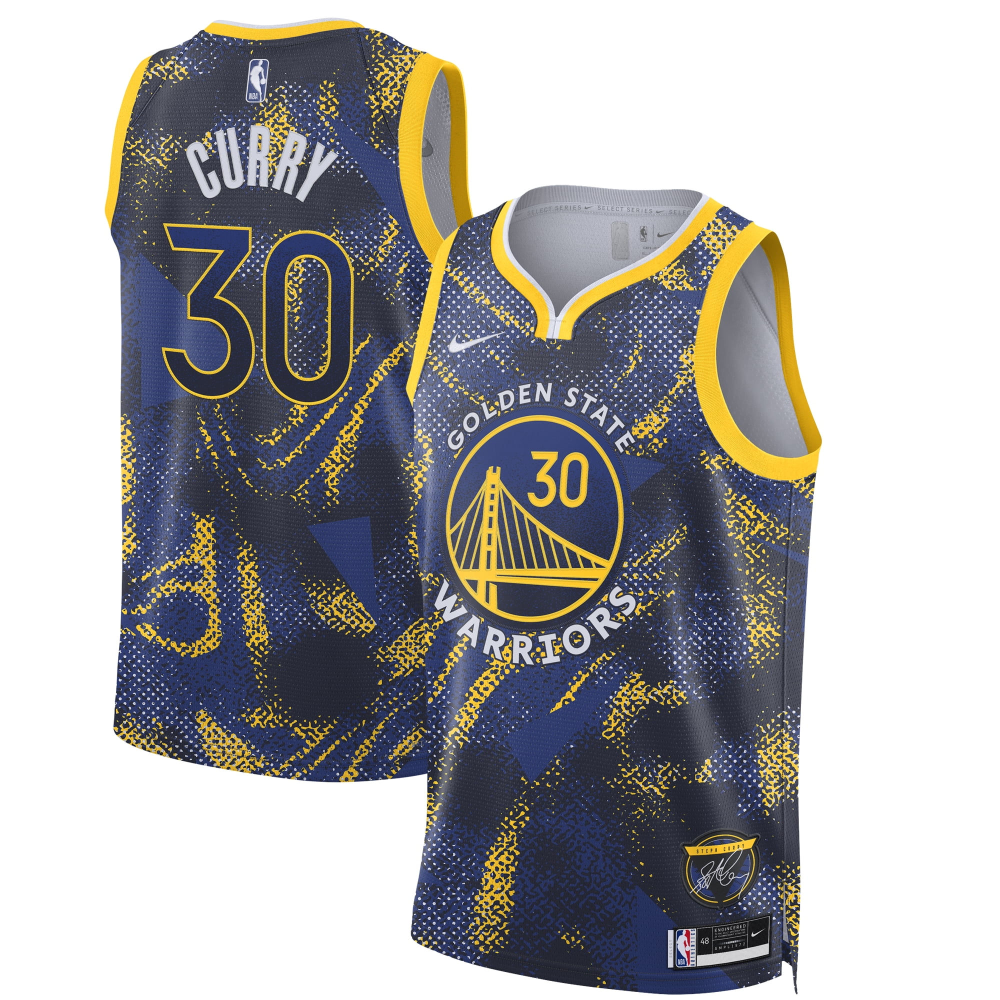 Unisex Nike Stephen Curry Royal Golden State Warriors 2025 Select ...