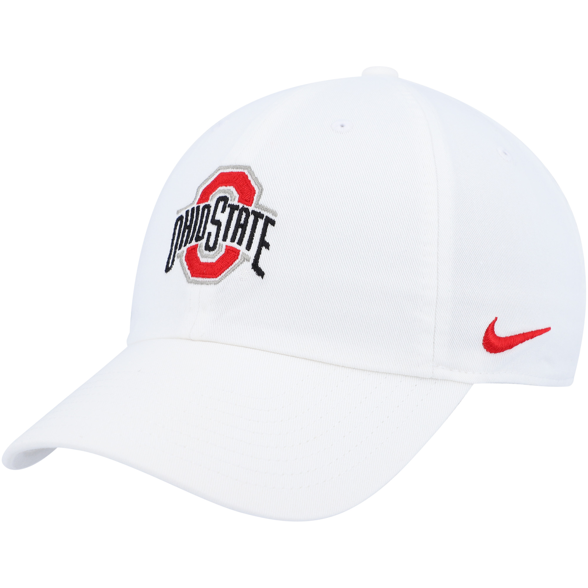 Unisex Nike White Ohio State Buckeyes Heritage86 Logo Performance ...