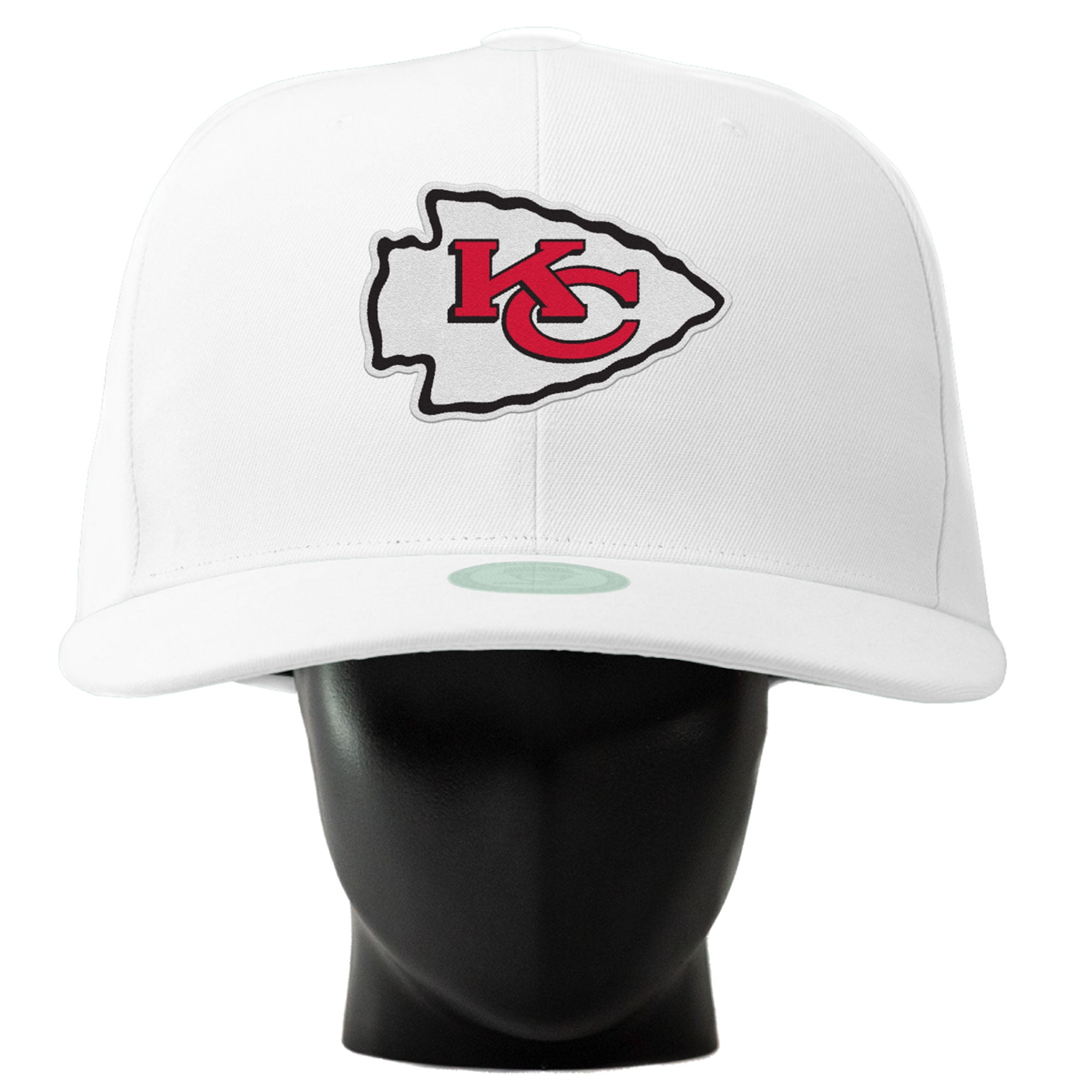 Unisex Noggin Boss White Kansas City Chiefs Oversized Hat - Walmart.com