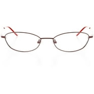 Optical Eyewear - Oval Shape, Metal Full Rim Frame - Prescription ...