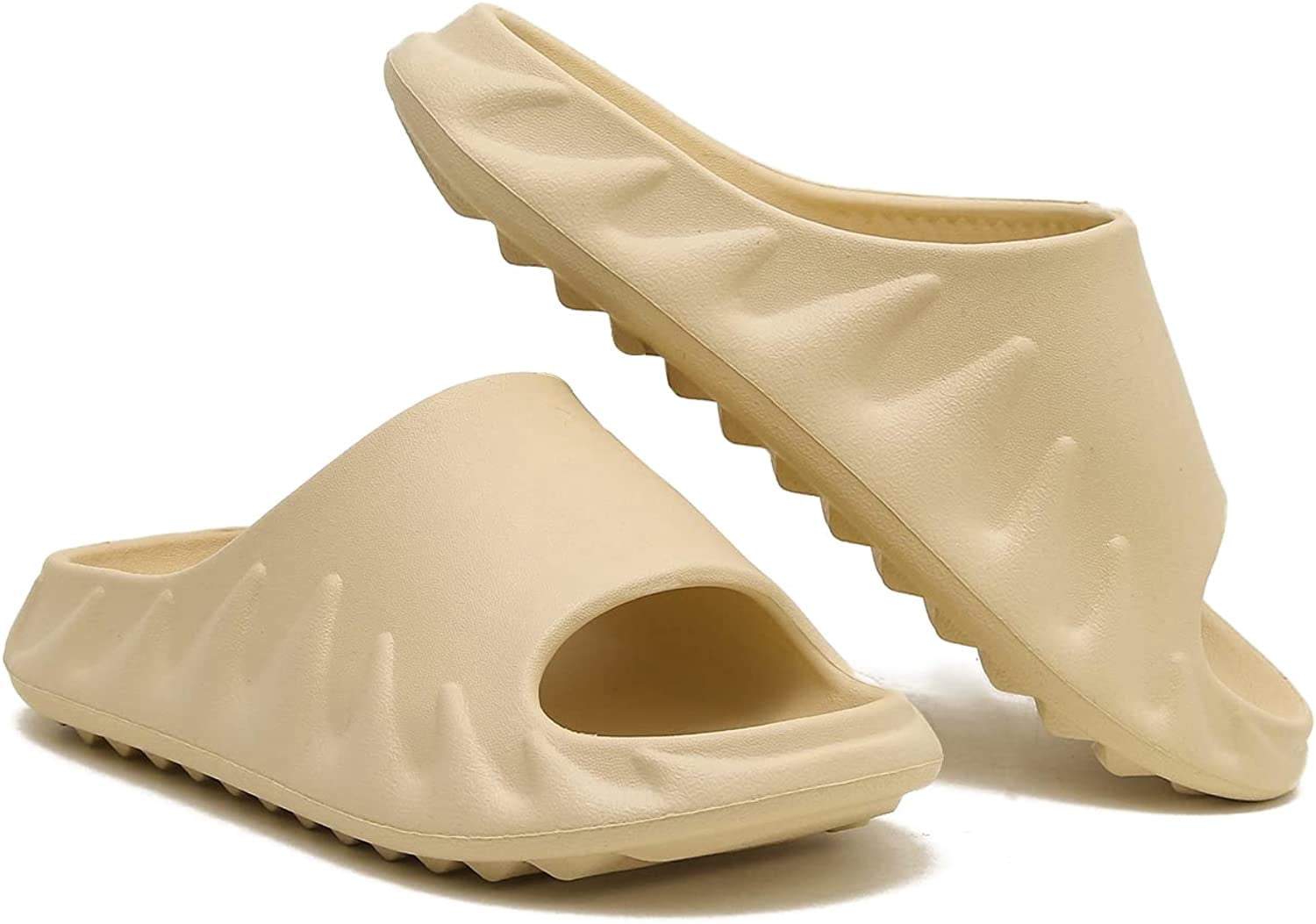 Unisex Pillow Slippers Slides for Women and Men, Eva Summer Open Toe ...