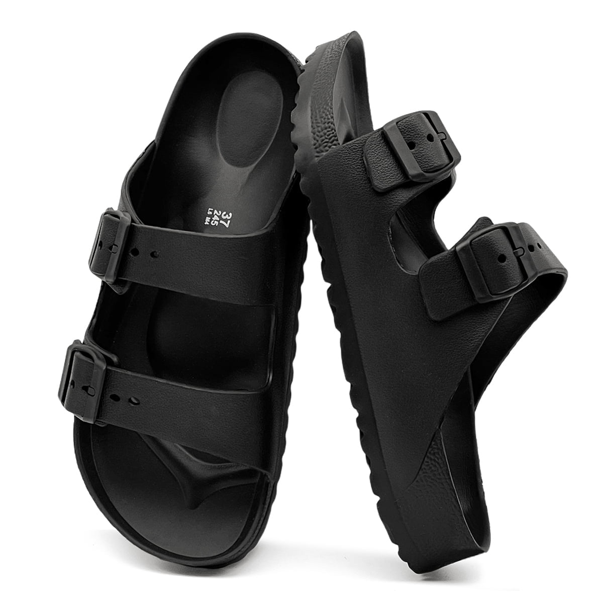 Unisex Platform Sandals with Arch Support Lightweight Comfortable Foam ...