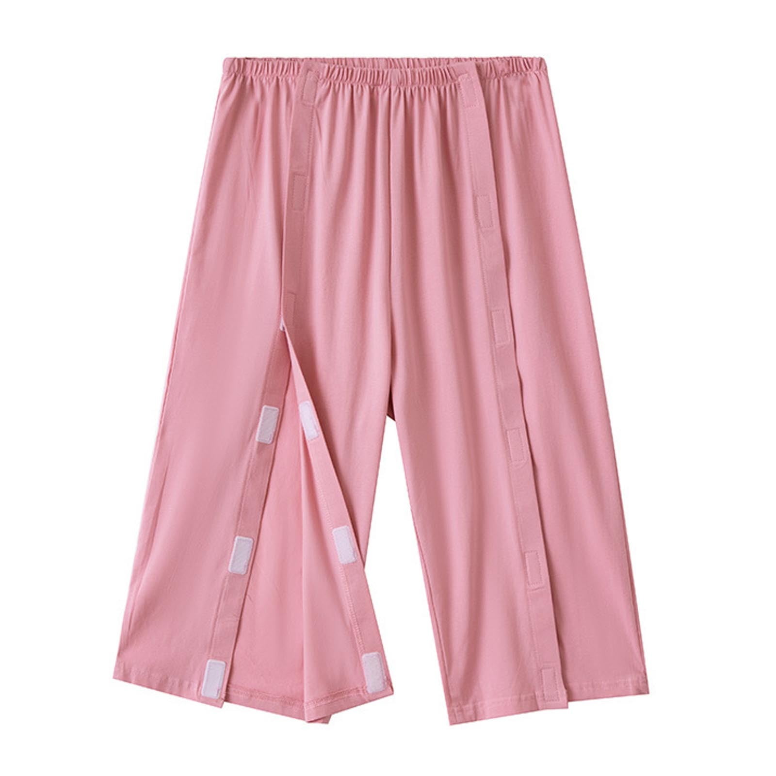 Unisex Post Shoulder Recovery Pants - Stick On Fasteners Chemo Clothing ...