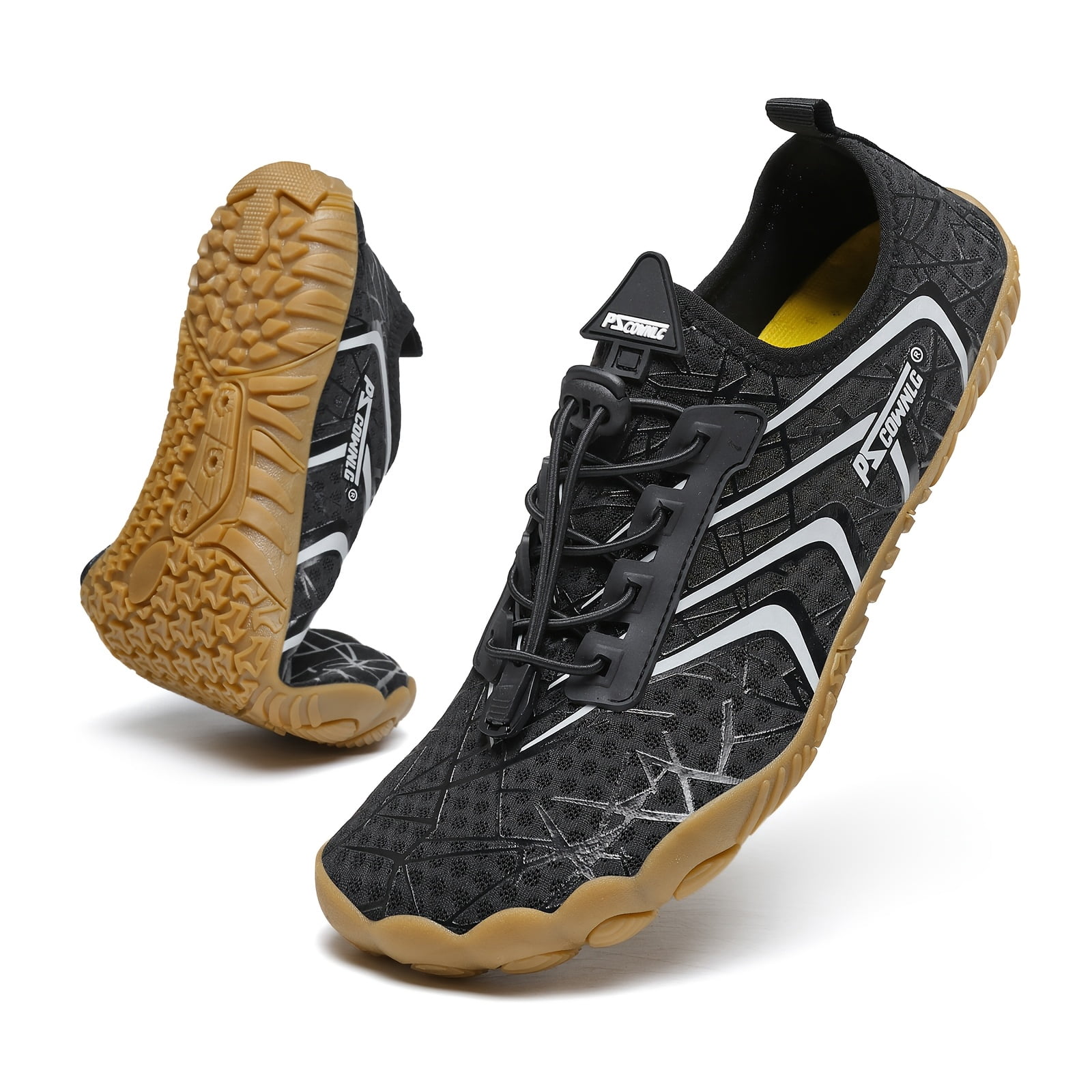 Unisex Quick Dry Water Shoes Barefoot Beach Swim Shoes with Non Slip ...