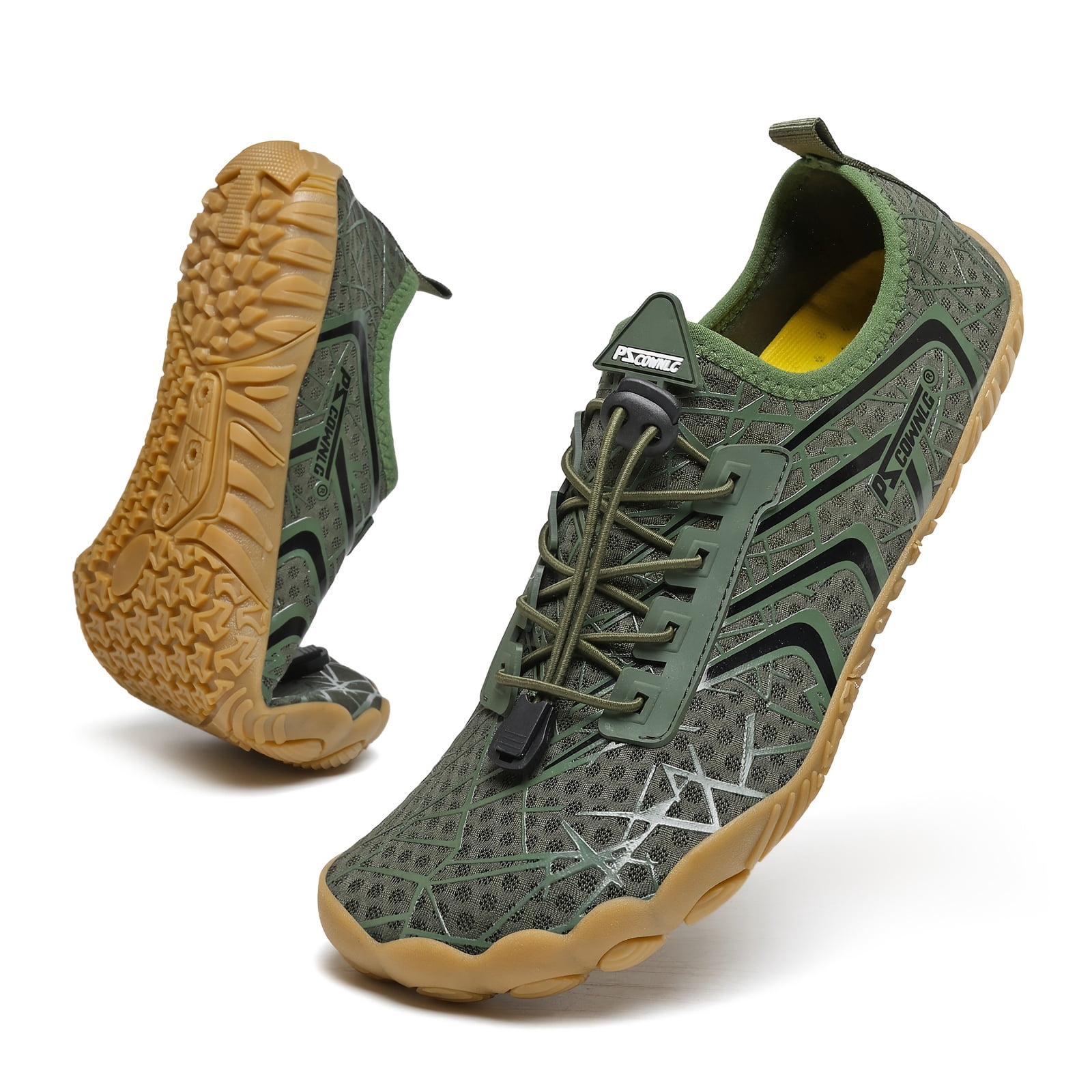 Unisex Quick Dry Water Shoes Barefoot Beach Swim Shoes with Non Slip ...