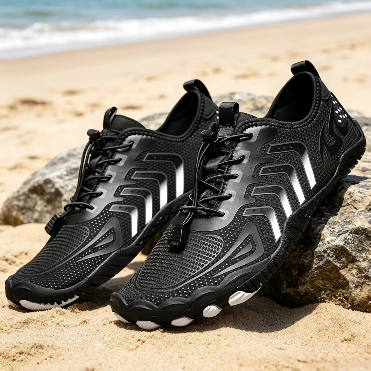 Unisex Quick-Dry Water Shoes Breathable Lightweight Aqua Sneakers Non ...