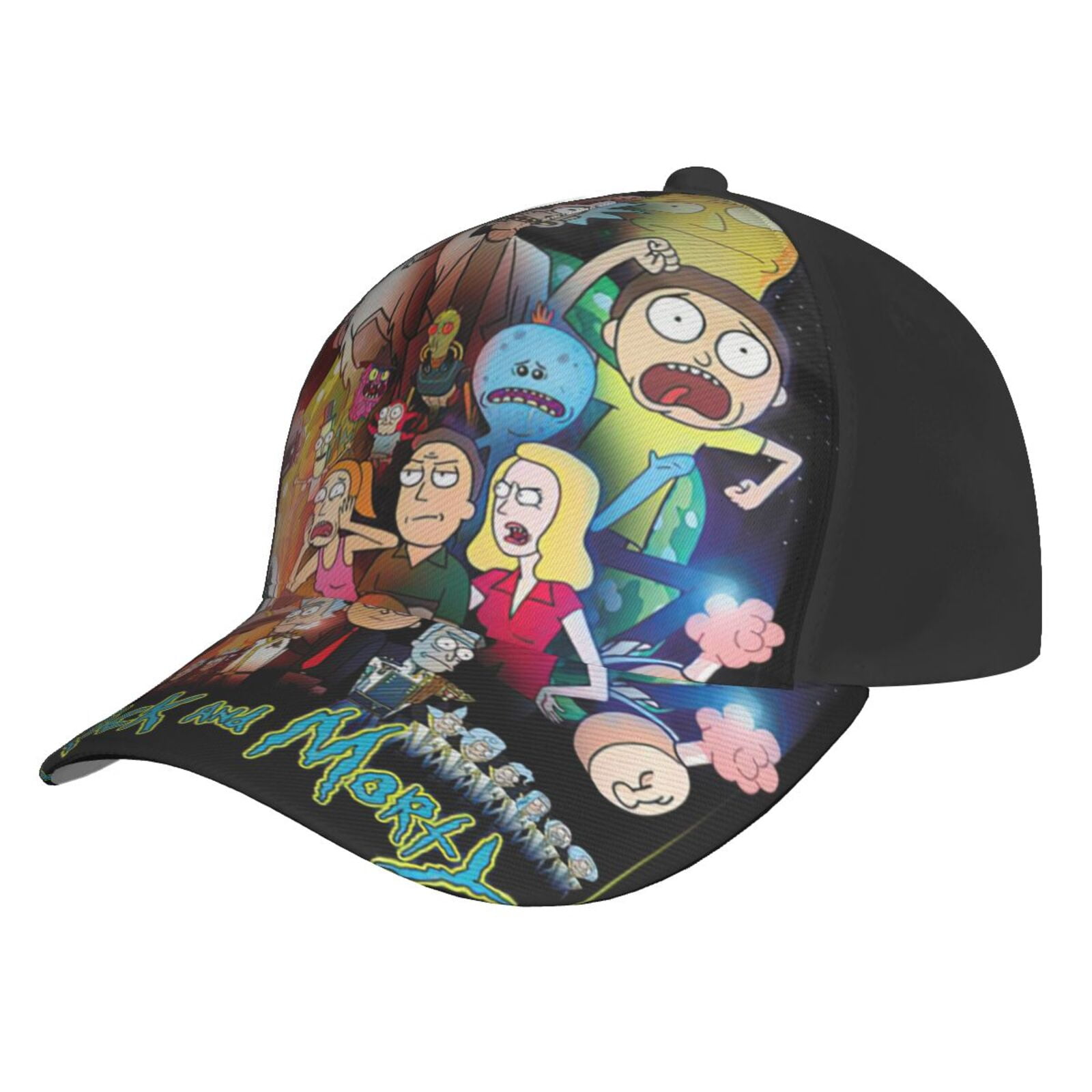 Unisex Rick And Morty Baseball Cap Adjustable Trucker Hat For Running ...