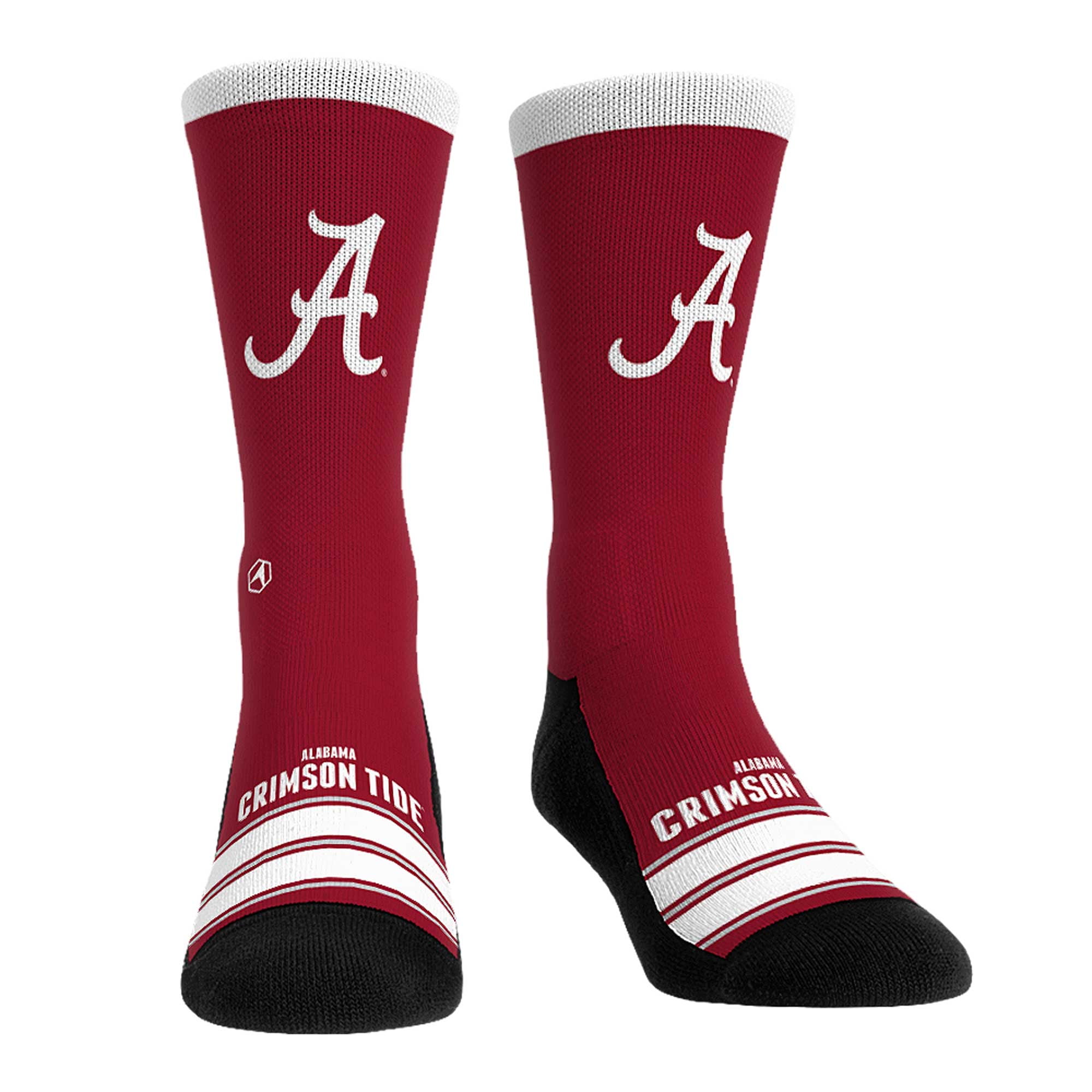 Unisex Rock Em Socks Alabama Crimson Tide Gametime Stripe-Crew Socks ...