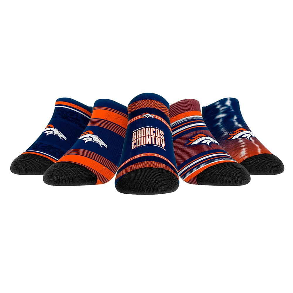 Unisex Rock Em Socks Denver Broncos Super Fan Five-Pack Low-Cut Socks Set - Walmart.com
