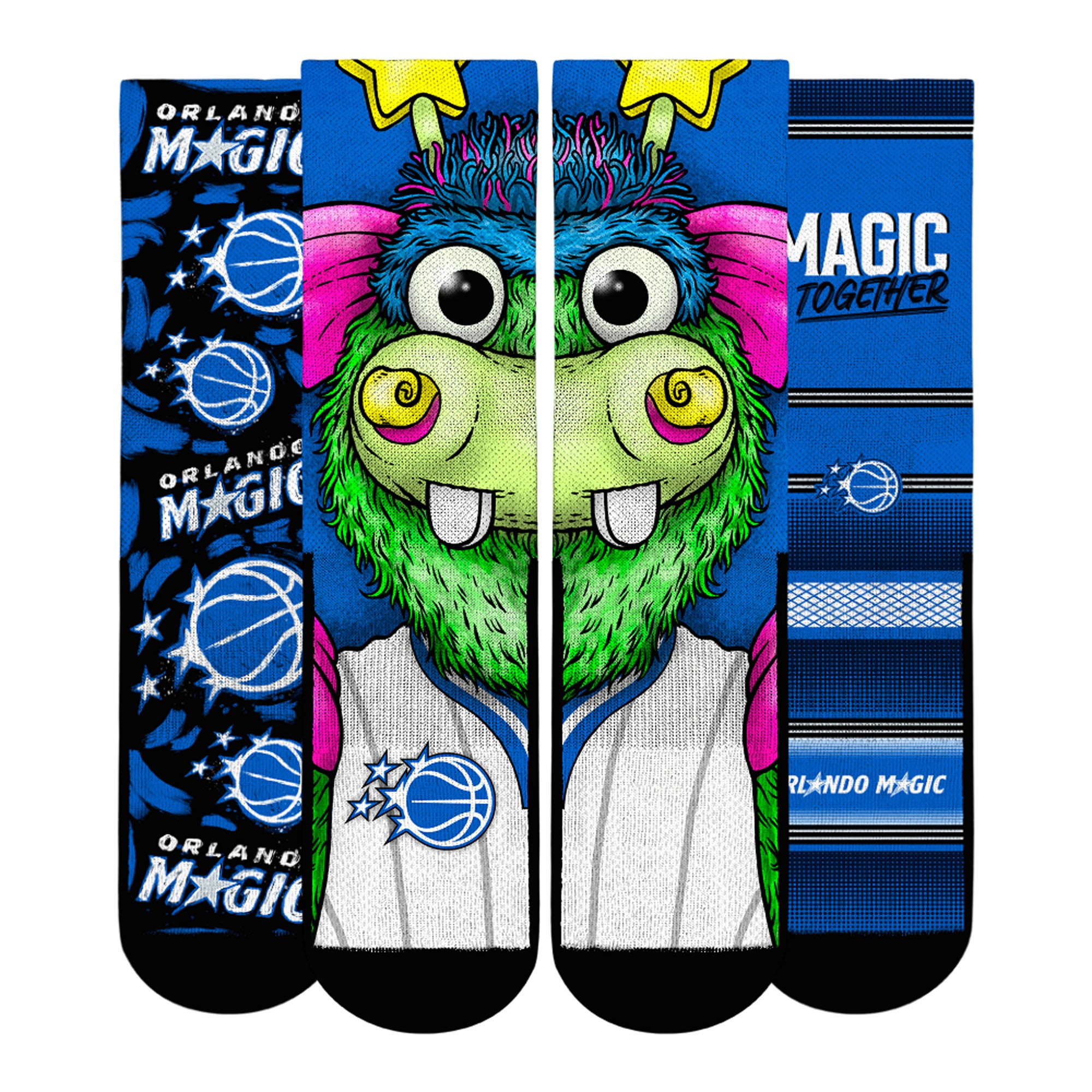 Unisex Rock Em Socks Orlando Magic Fan Favorites Three-Pack Crew Socks ...