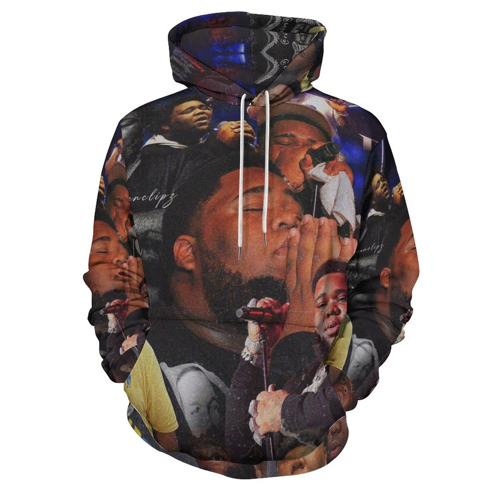 Unisex Rod Wave Hoodies 3D Printed Pullover Hooded Sweatshirt with ...