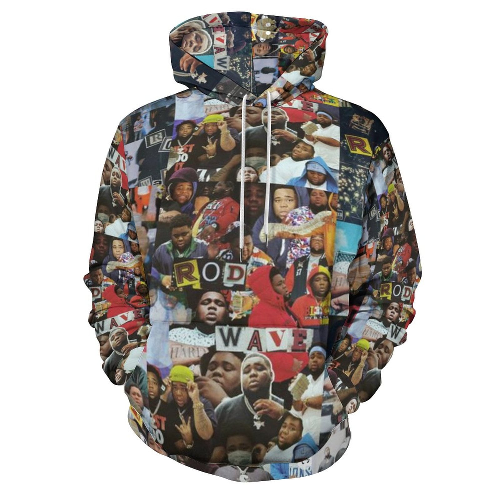 Unisex Rod Wave Hoodies 3D Printed Pullover Hooded Sweatshirt with ...