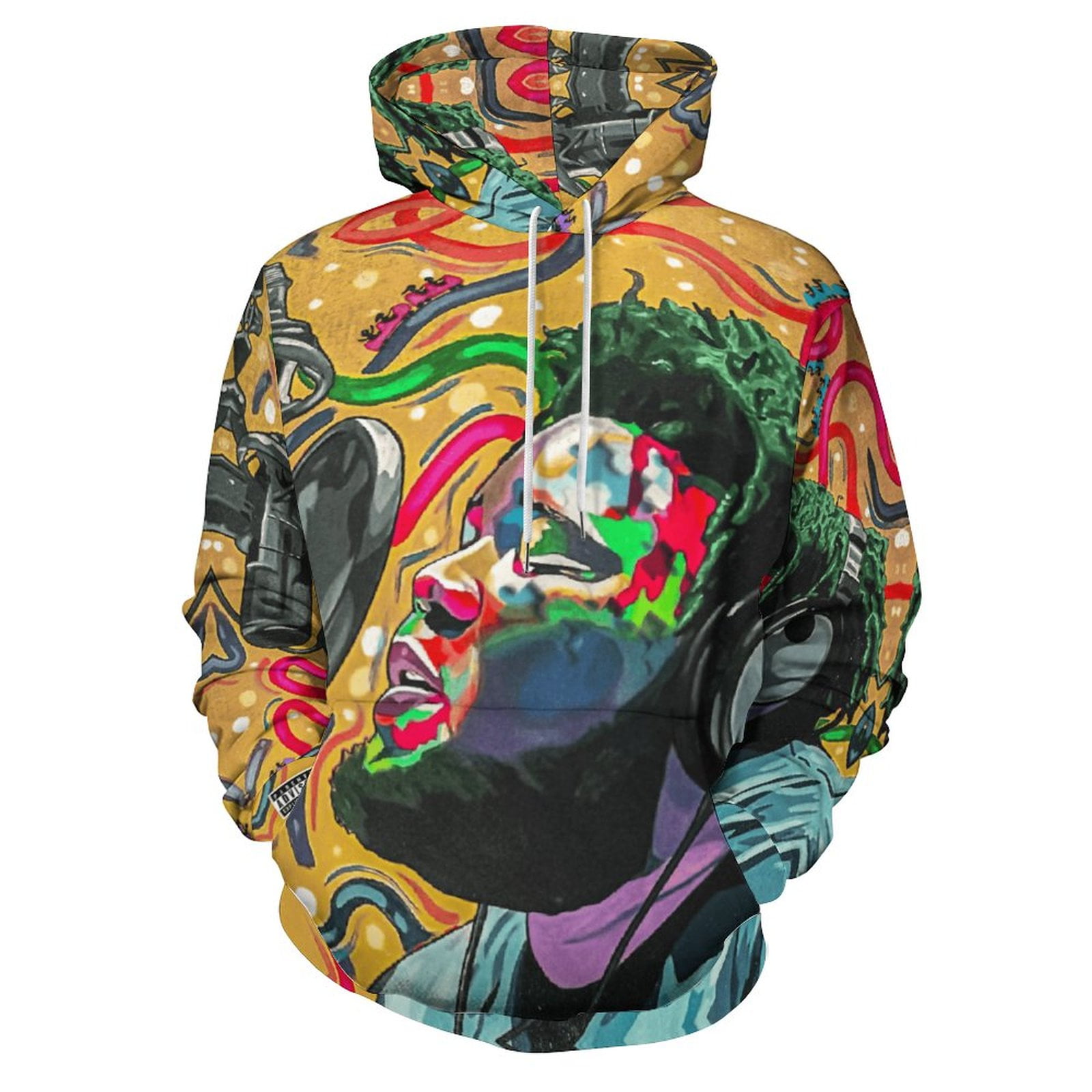 Unisex Rod Wave Hoodies 3D Printed Pullover Hooded Sweatshirt with ...