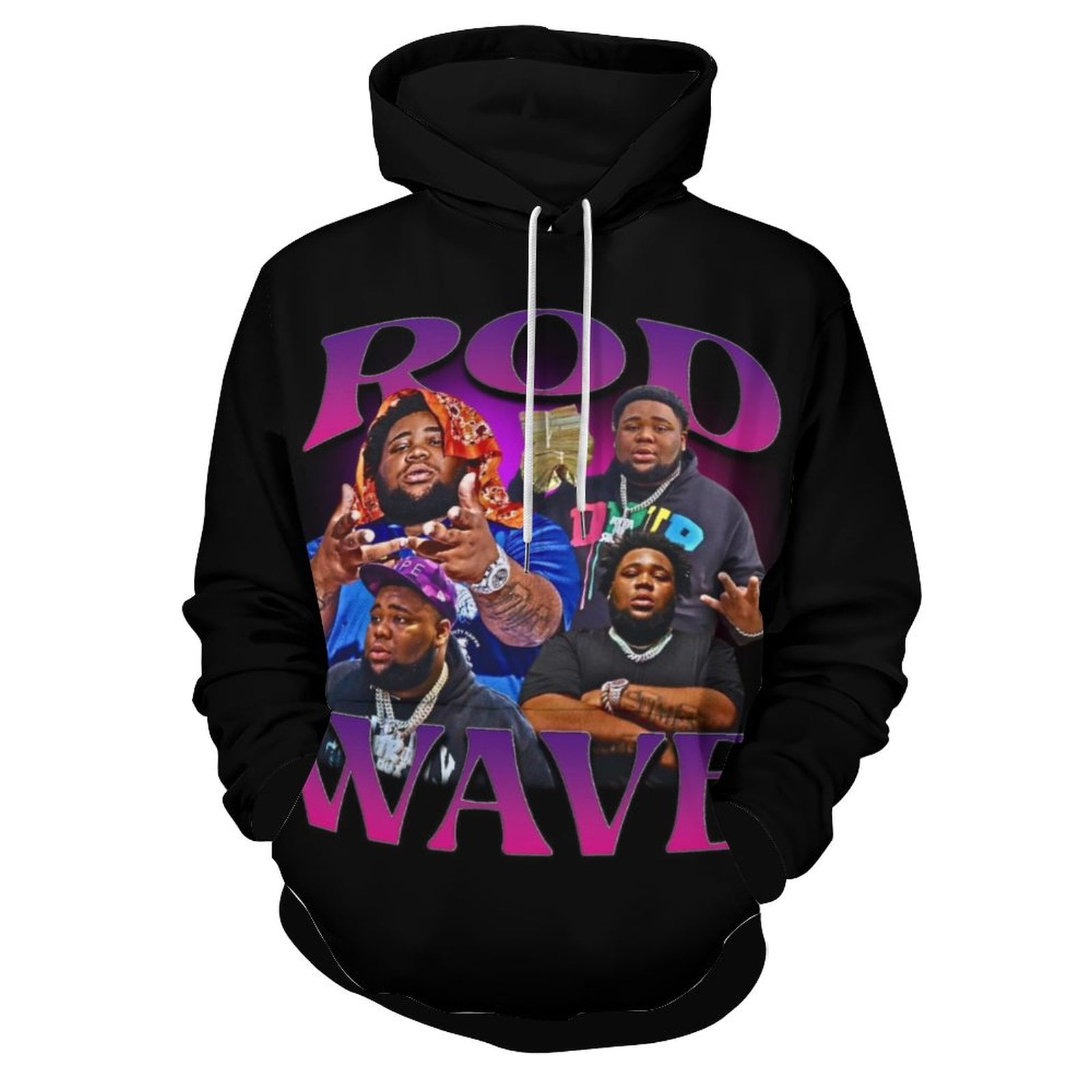 Unisex Rod Wave Rod Wave Hoodies 3D Printed Pullover Hooded Sweatshirt ...