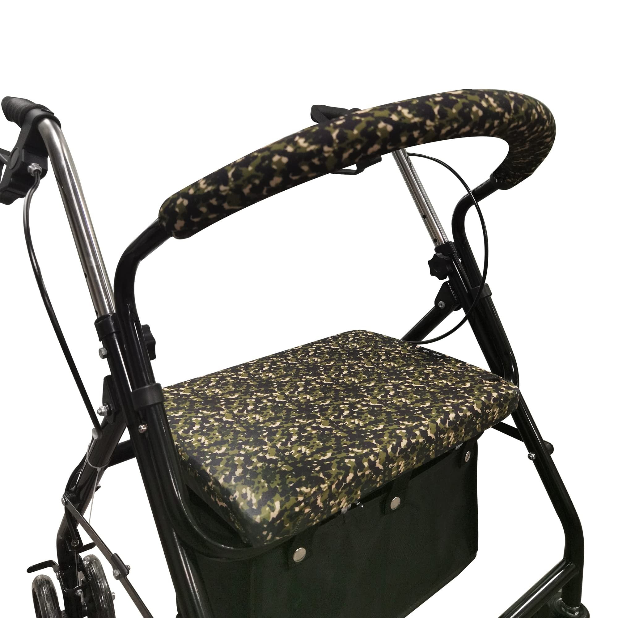 Unisex Rollator Walker Seat and Backrest Rollbar Covers Universal Soft ...