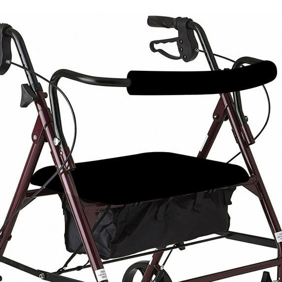 Unisex Rollator Walker Seat and Backrest Rollbar Covers Universal Soft ...