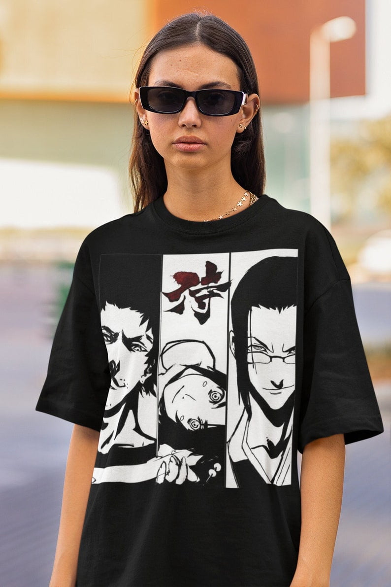 Unisex, Samurai Champloo Anime Shirt: Sunflower Samurai, Jin, Mugen ...