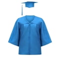 Unisex Shiny Kindergarten 2026 Graduation Gown Cap Set with Tassel, for ...
