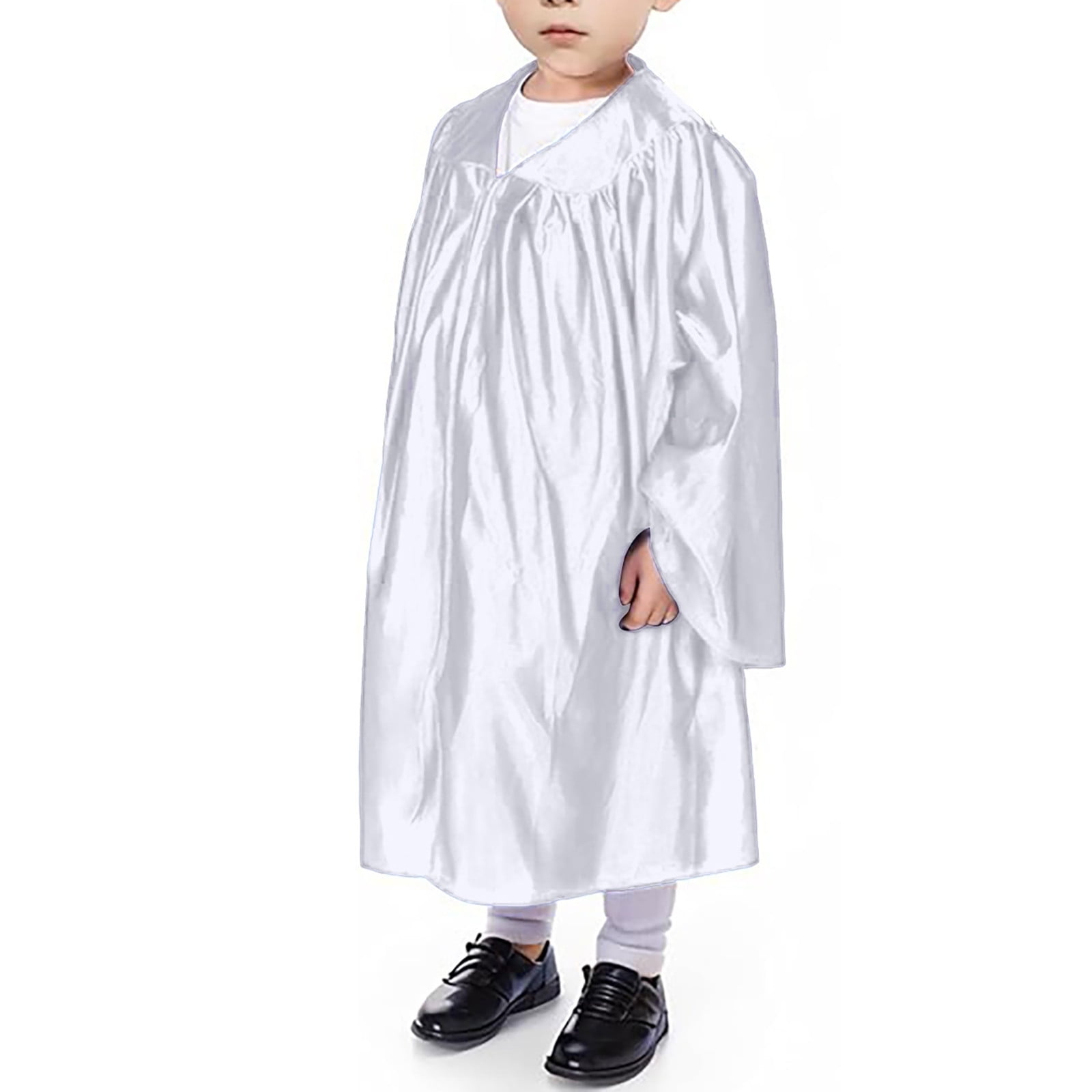 Unisex Shiny Kindergarten Graduation black graduation gown GradSeason ...