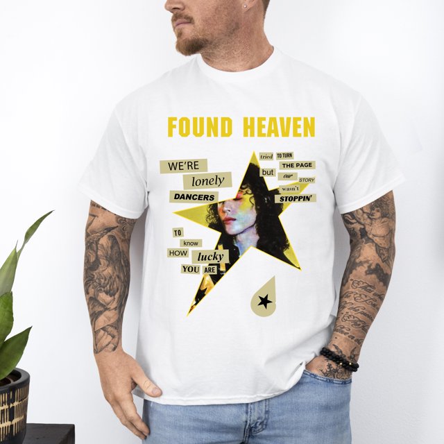 Unisex Short Sleeves Tee Found Heaven On Tour 2024 for Men and Women ...