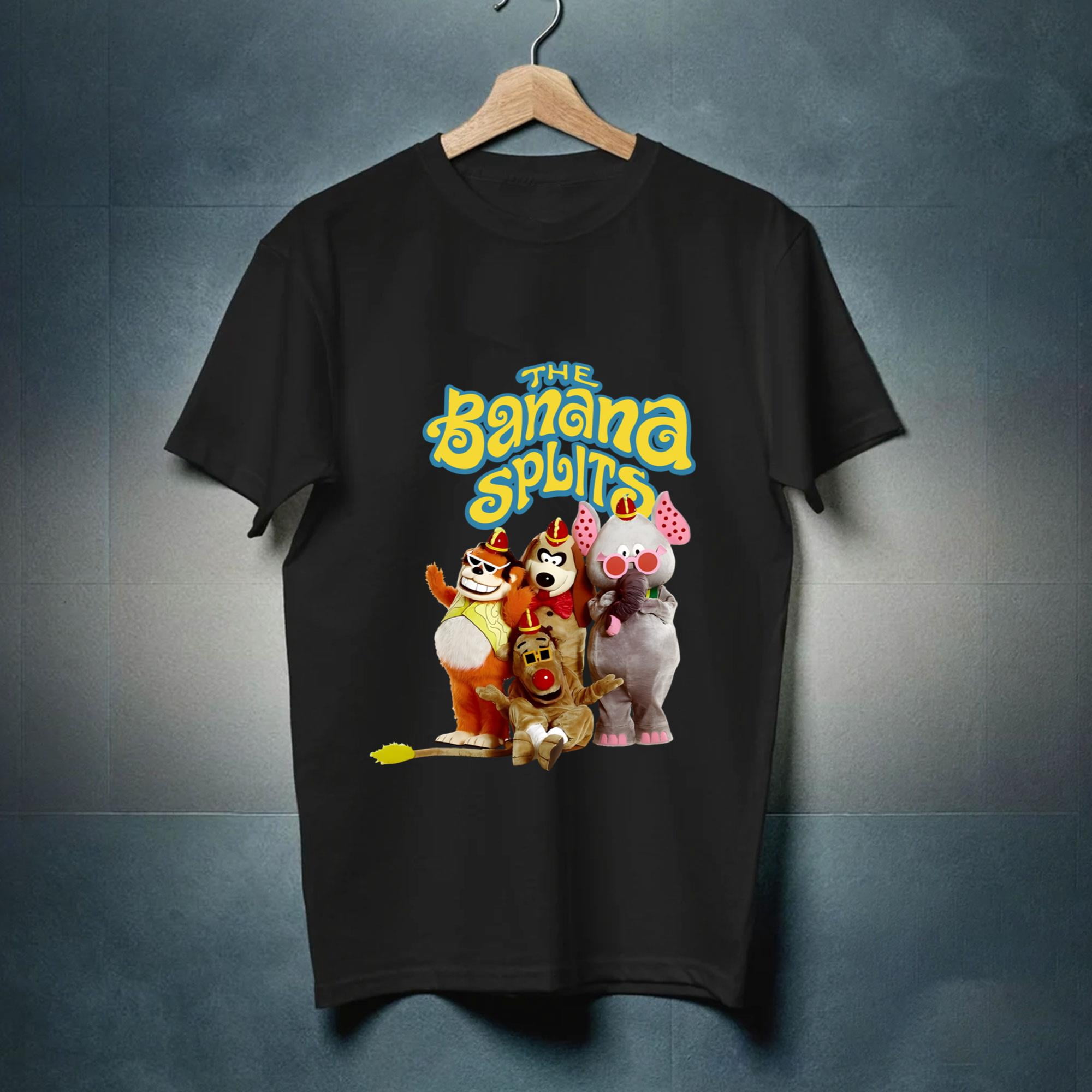 Unisex Short Sleeves Tee The Banana Splits Tv Show Poster T- Shirt for ...