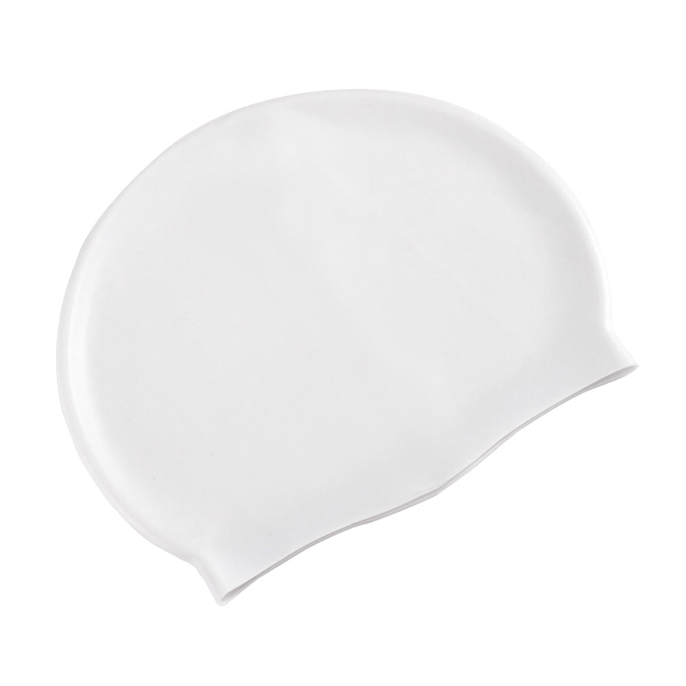 Unisex Silicone Swimming Waterproof Swim Caps Swimming Hat Sports ...