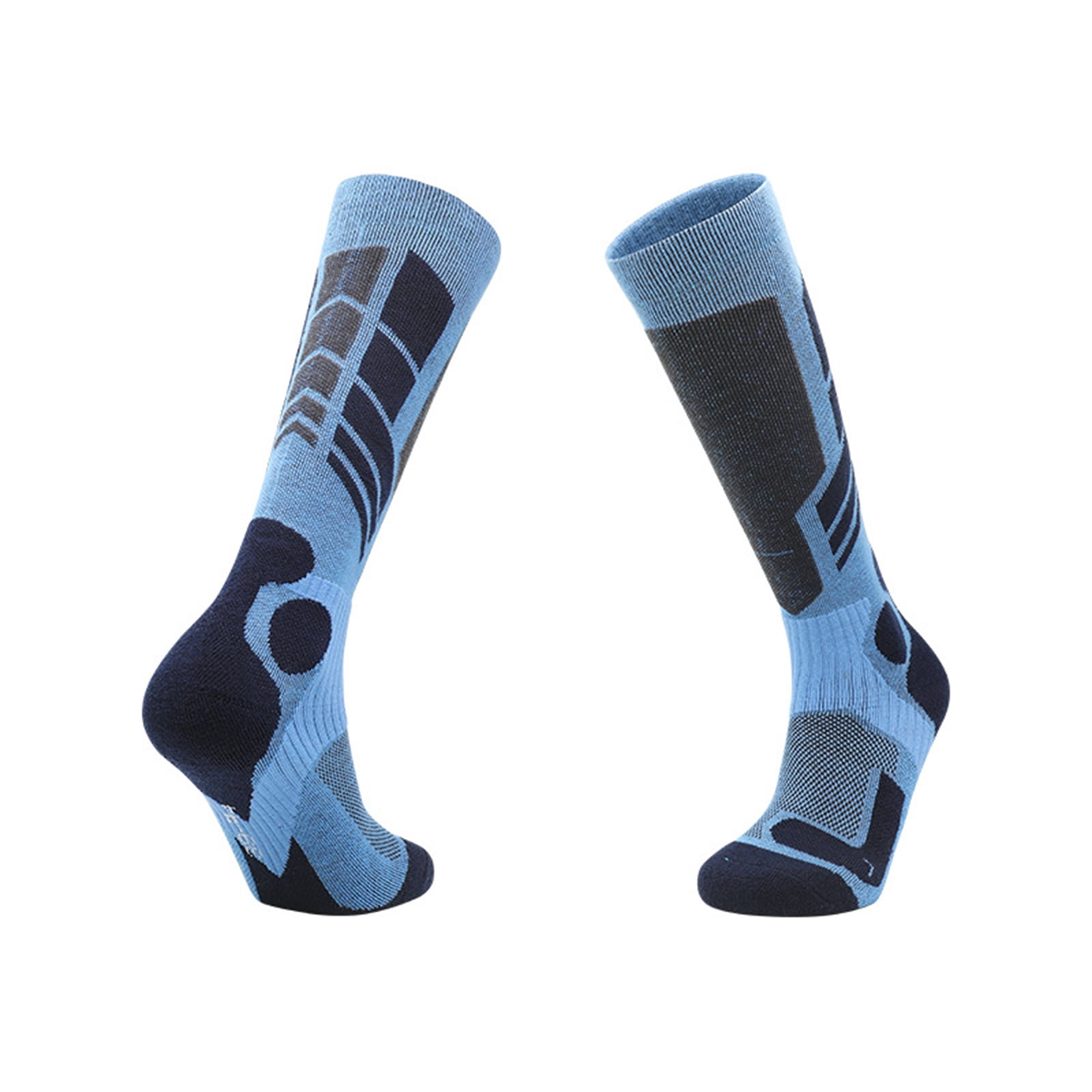 Unisex Ski & Snowboard Socks, Merino Wool Blend Over-the-Calf Socks ...
