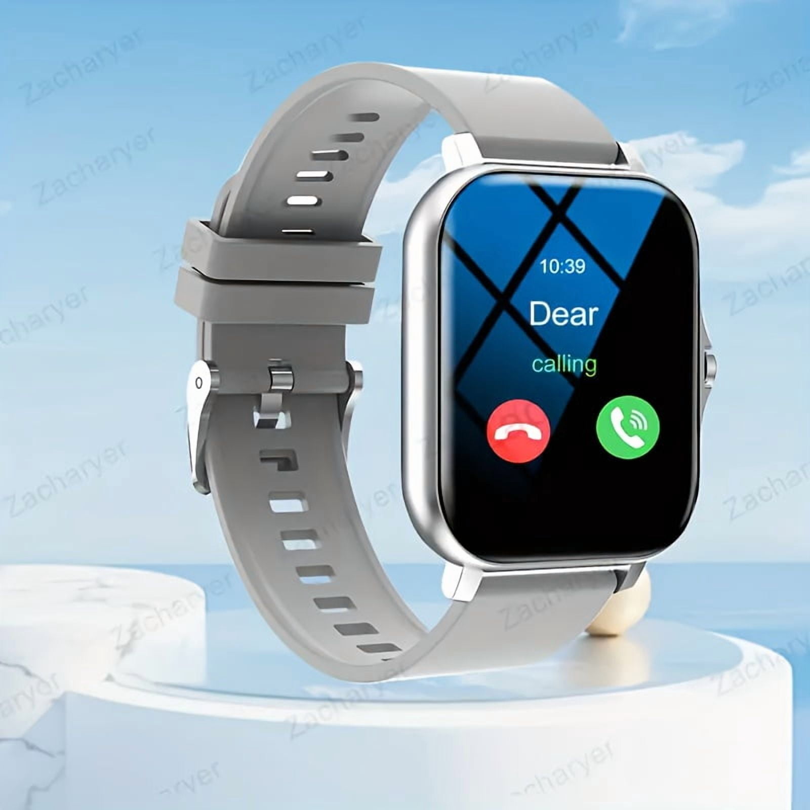 Unisex Smart Watch with Full Touch Screen - Multi-Function Fitness ...