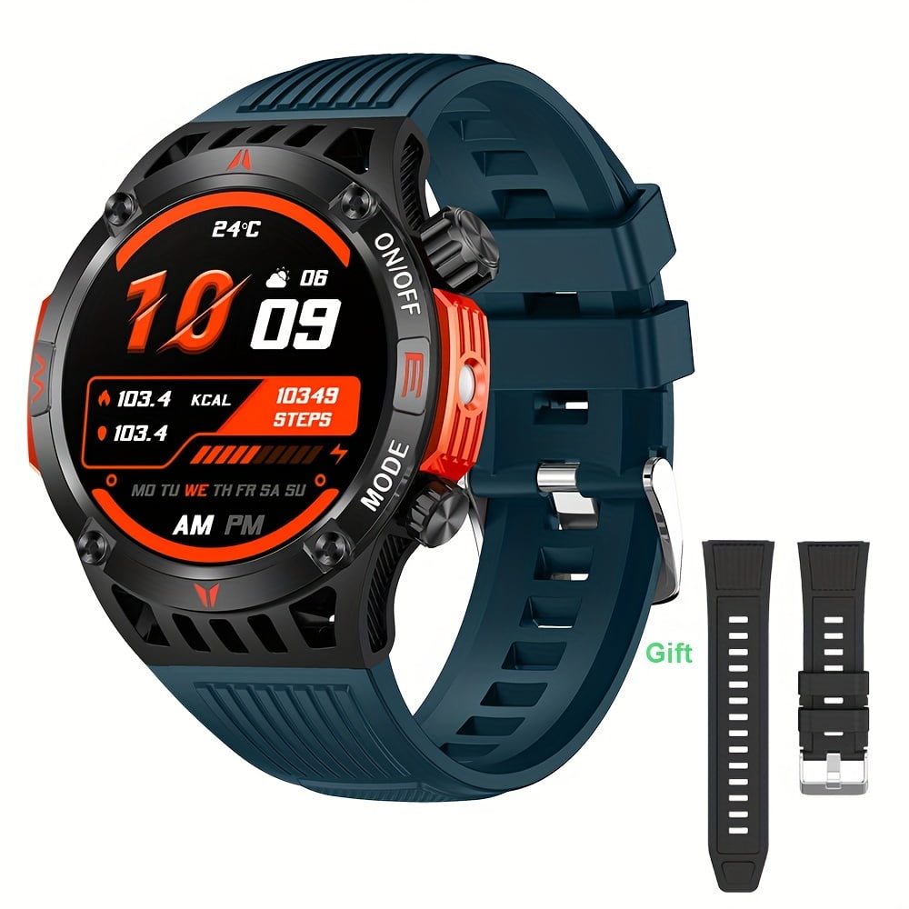 Unisex Smart Watch - Wireless Call (Answer/Make), SOS, IP68 Waterproof ...