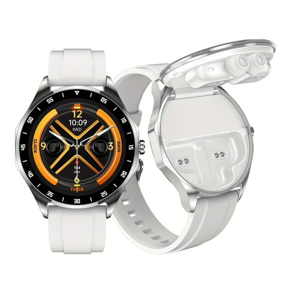 Unisex Smart Watch with Headphones, Fitness Tracker, NFC, Health ...