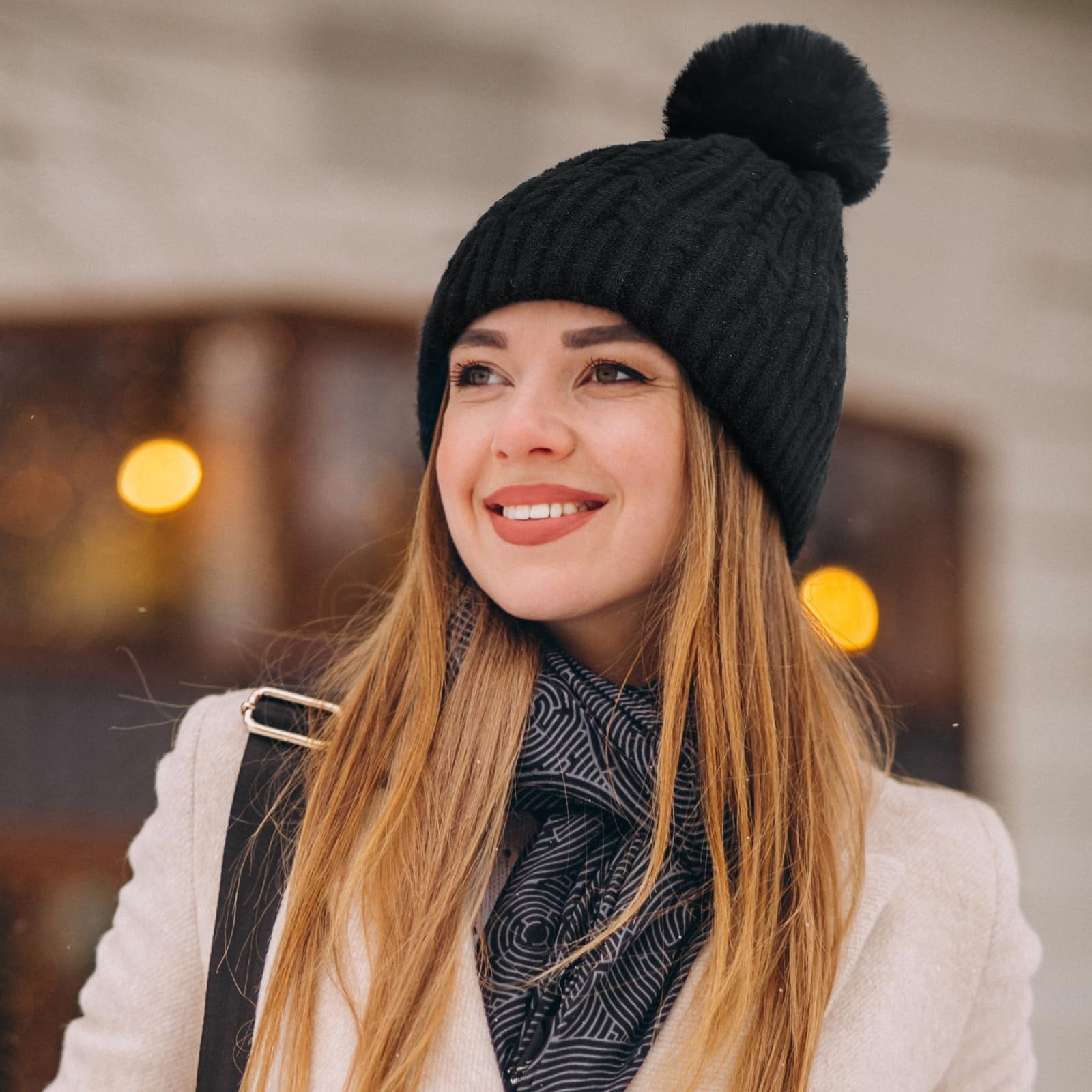 Unisex Solid Winter Hats Winter Knit Winter Hats Hats Men Caps Hats ...